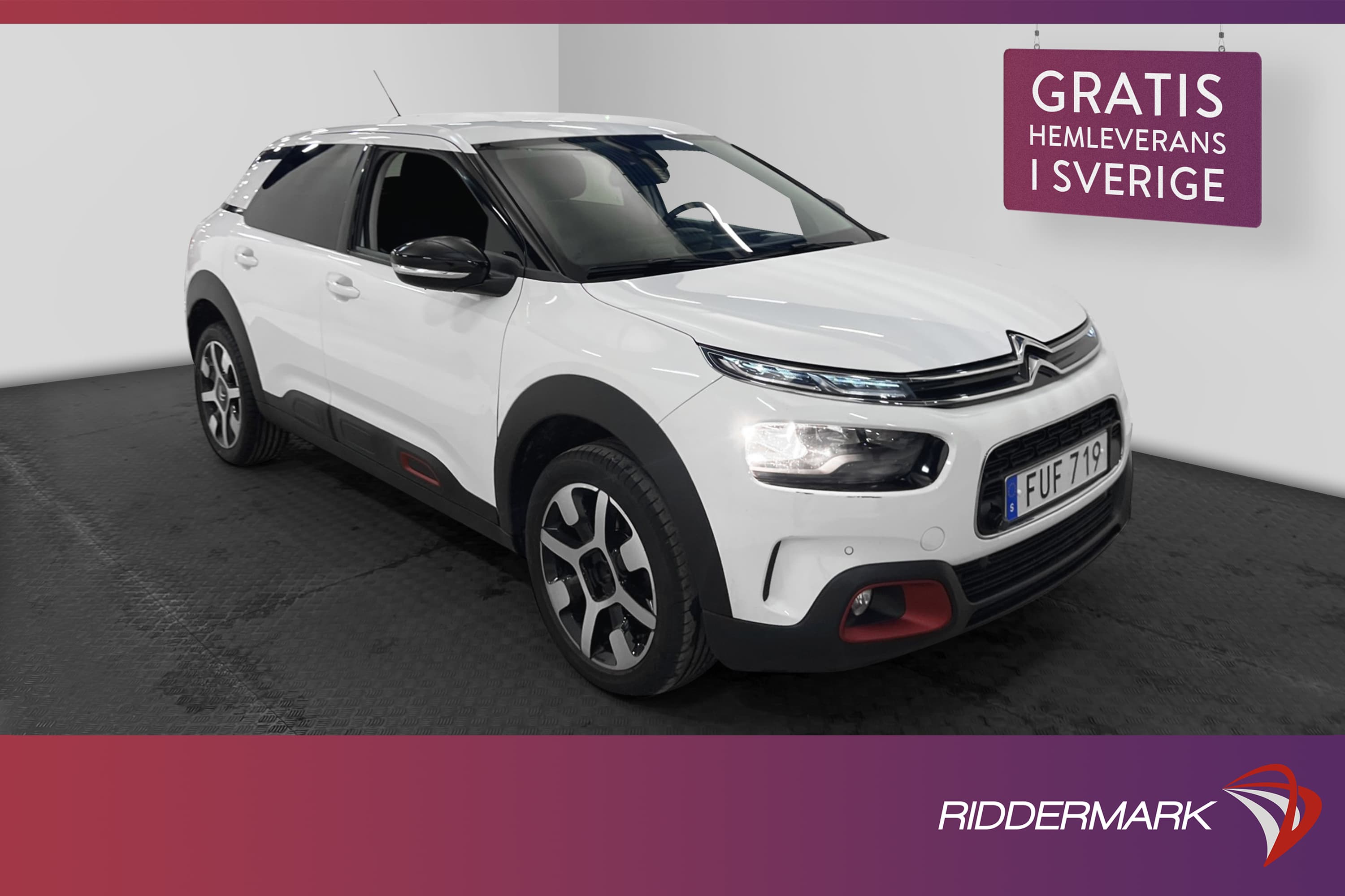 Begagnad Citroën C4 Cactus 1.2 110hk 2018 FUF719 | Riddermark Bil