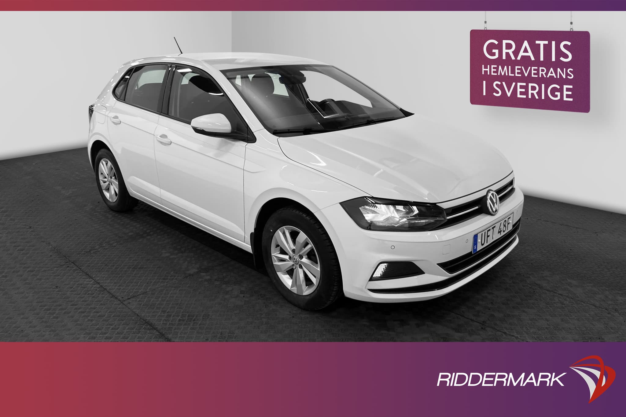 Begagnad Volkswagen Polo 5-dörrar TSI 95hk 2020 | Riddermark Bil