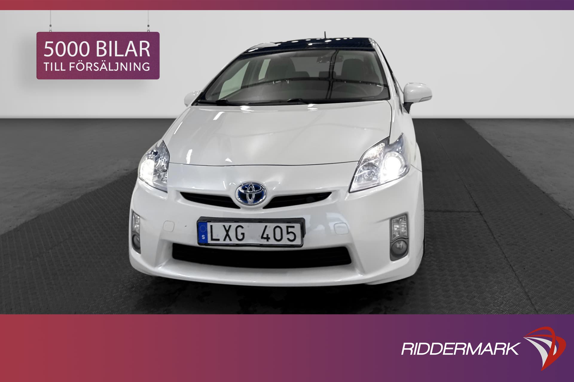 Begagnad Toyota Prius Hybrid CVT 136hk 2011 LXG405 | Riddermark Bil