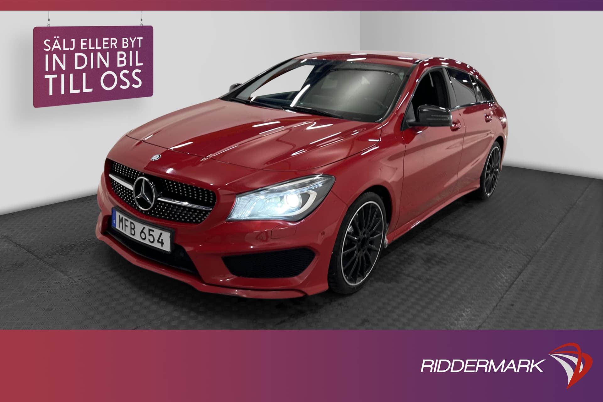 Begagnad Mercedes-Benz CLA 220 d 177hk 2016 MFB654 | Riddermark Bil
