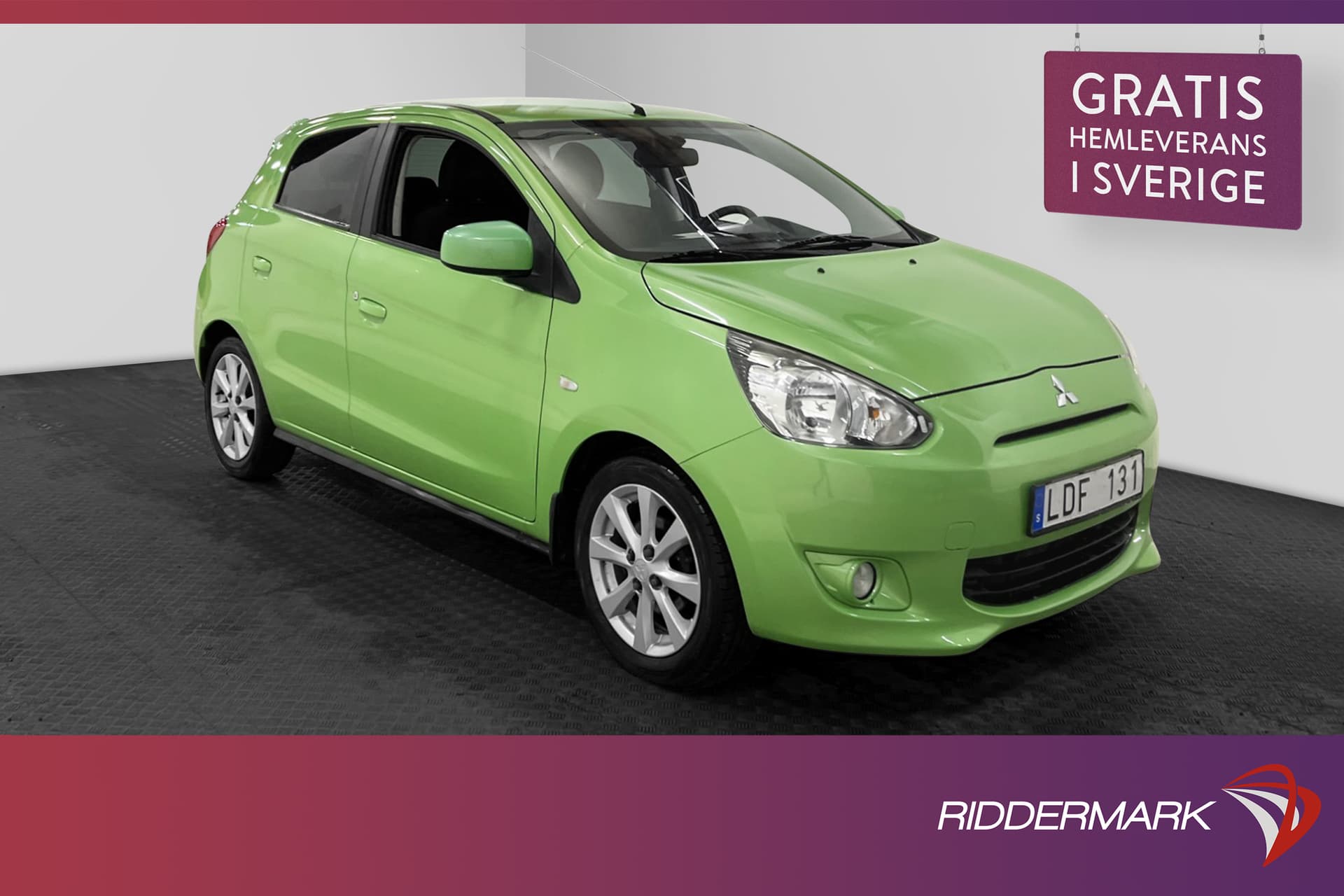 Begagnad Mitsubishi Space Star 1.2 80hk 2013 LDF131 | Riddermark Bil