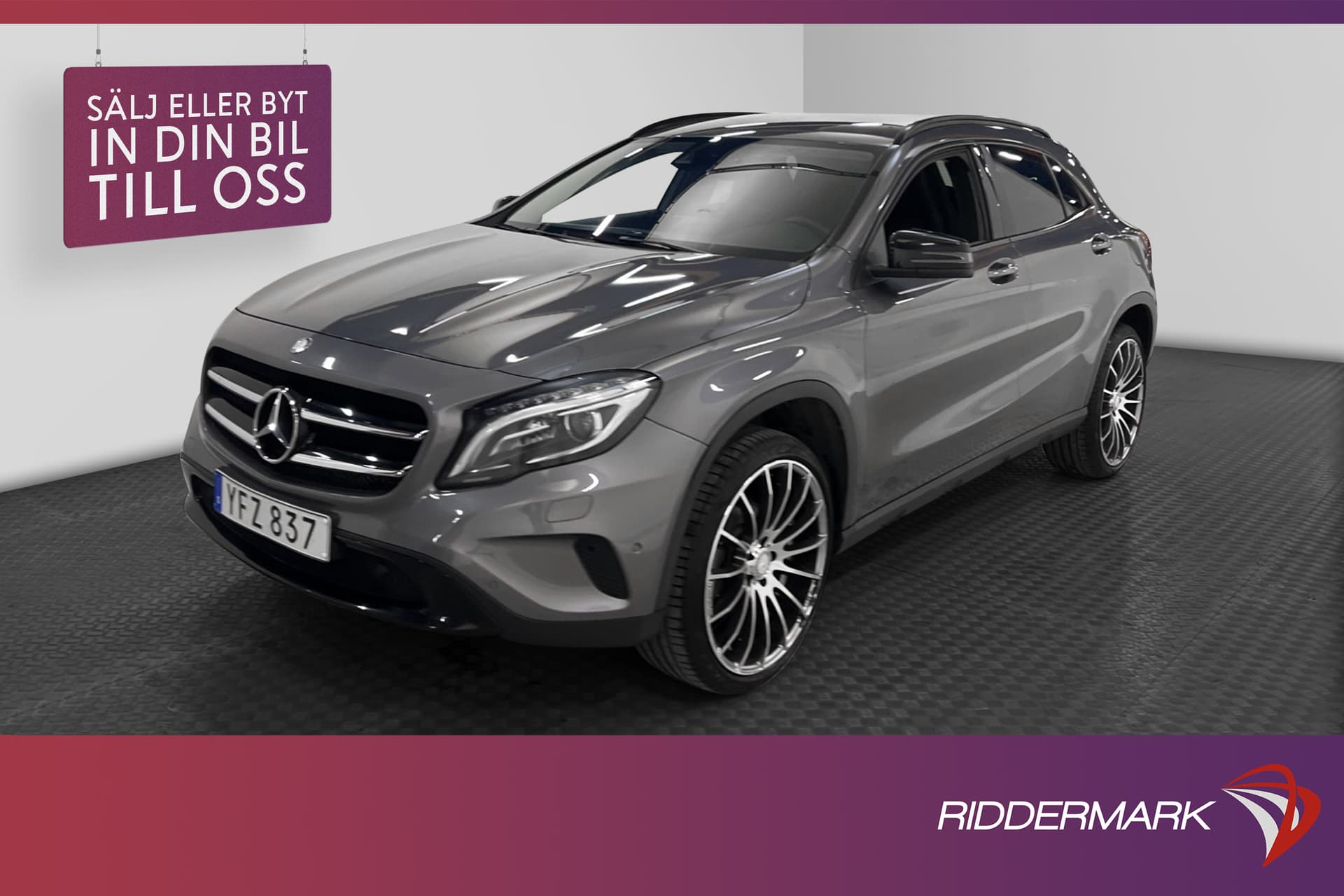 Begagnad Mercedes-Benz GLA 200 156hk 2017 YFZ837 | Riddermark Bil