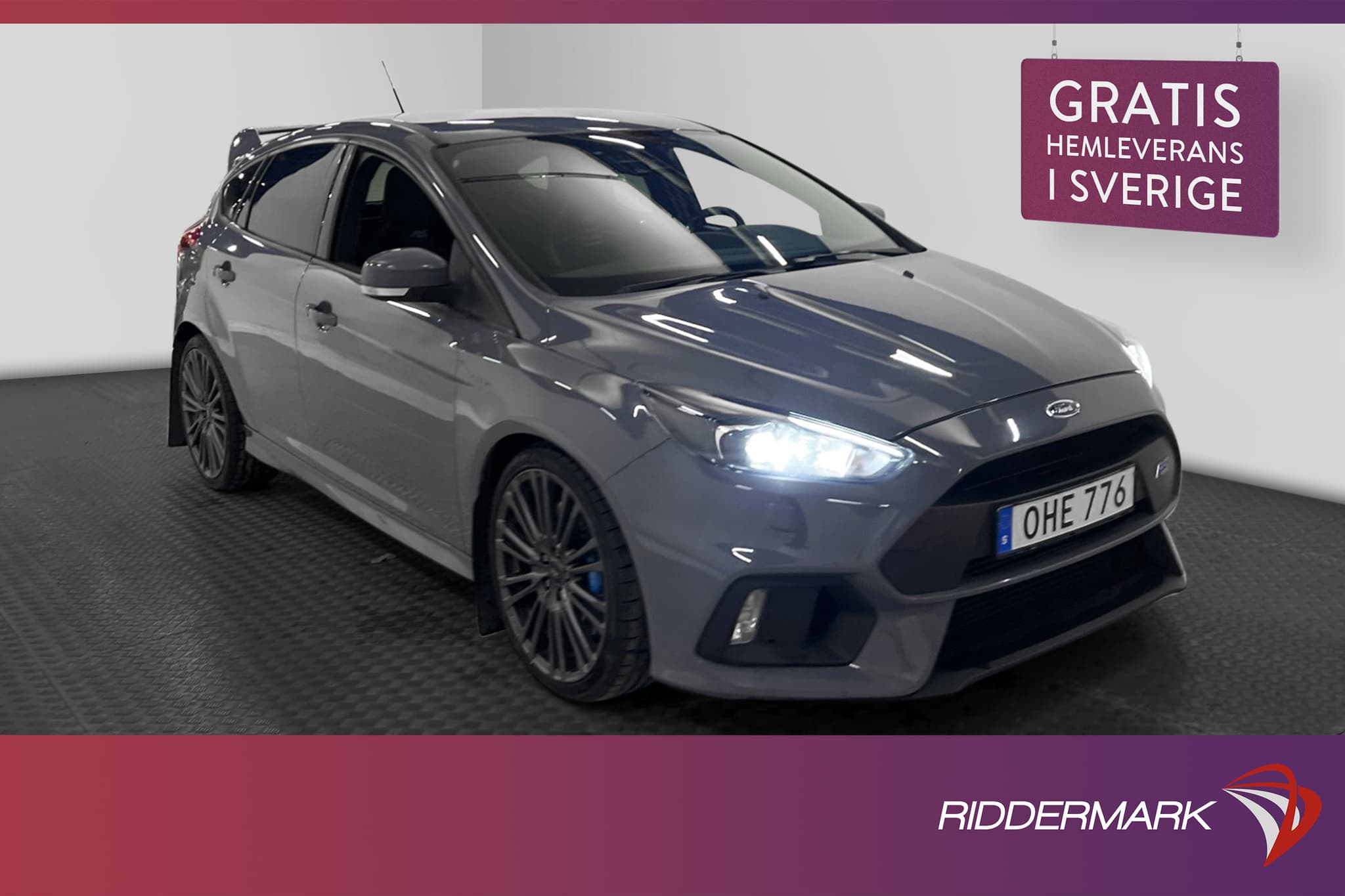 Begagnad Ford Focus RS 4WD 350hk 2017 OHE776 | Riddermark Bil