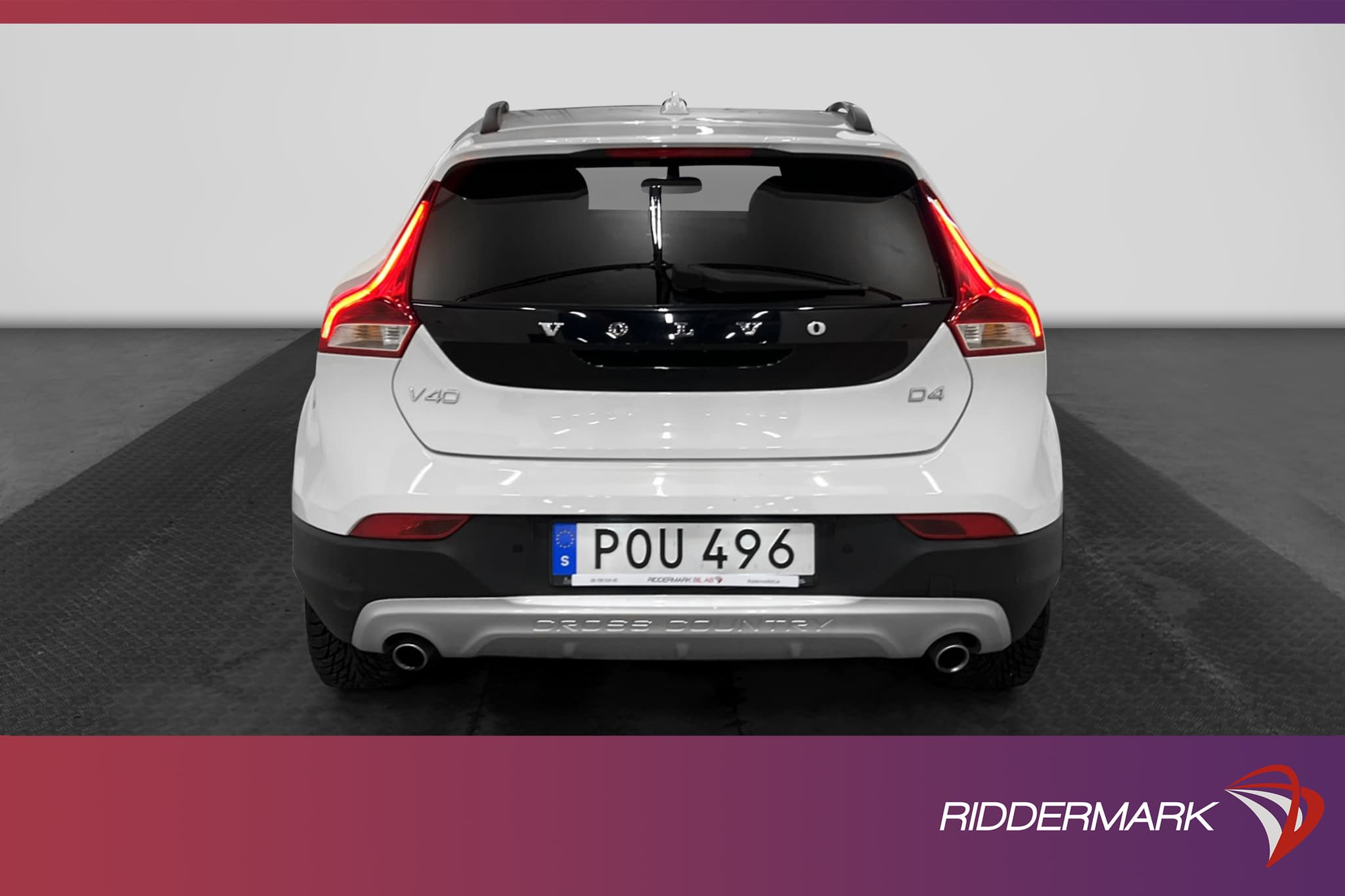 Begagnad Volvo V40 Cross Country D4 190h 2017 POU496 | Riddermark Bil
