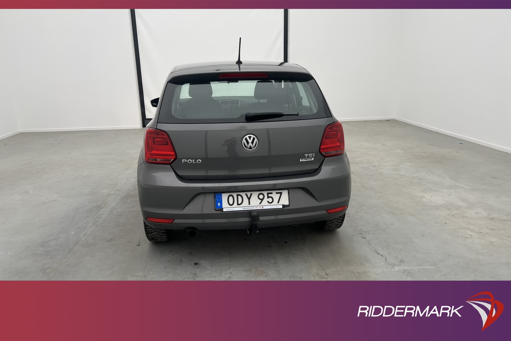 Begagnad Volkswagen Polo 1.2 TSI 90hk 2017 ODY957 | Riddermark Bil