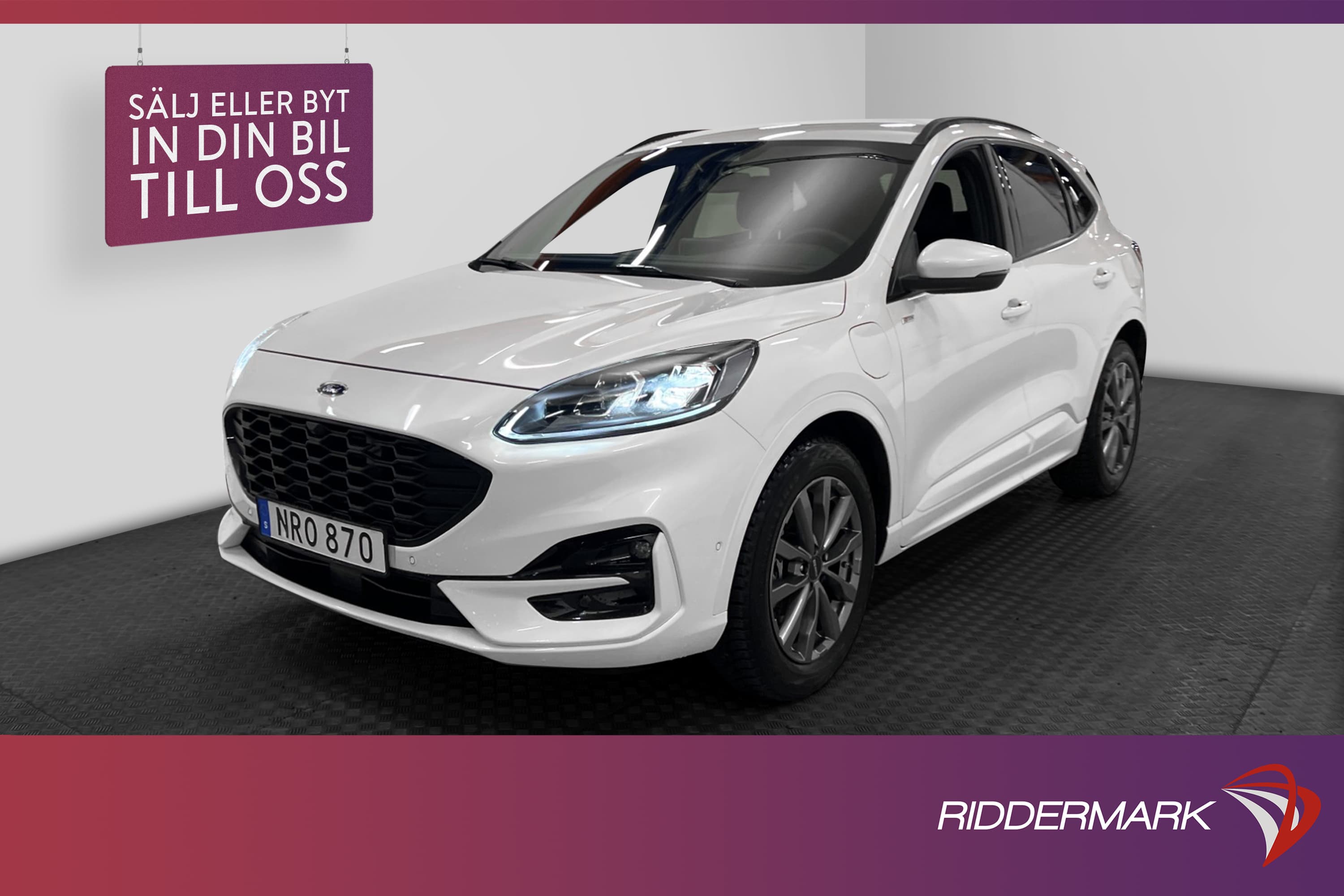 Begagnad Ford Kuga Plug-In Hybrid 225hk 2020 NRO870 | Riddermark Bil