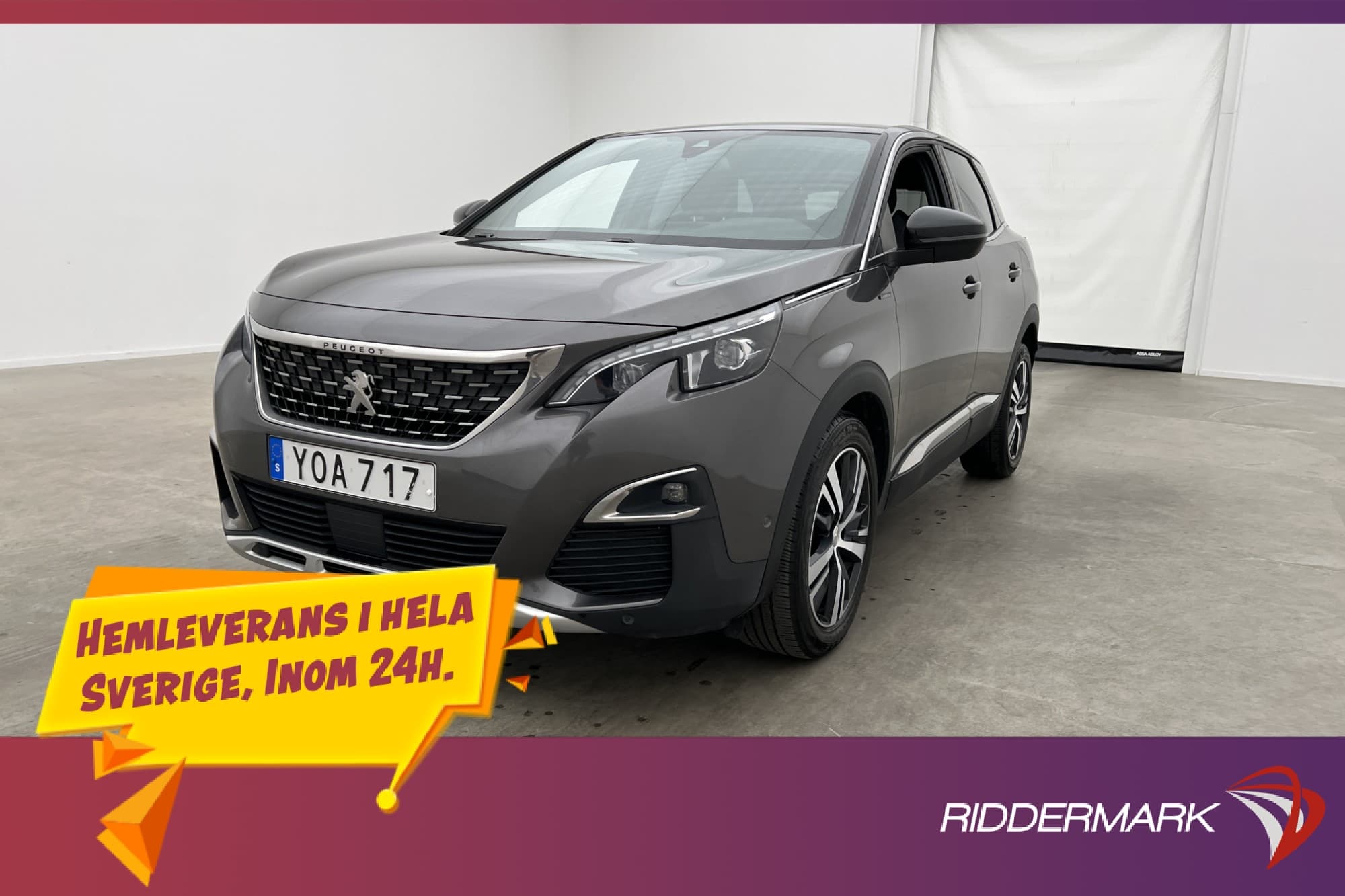 Peugeot 3008 | Begagnade Peugeot 3008 bilar till salu | Riddermark Bil