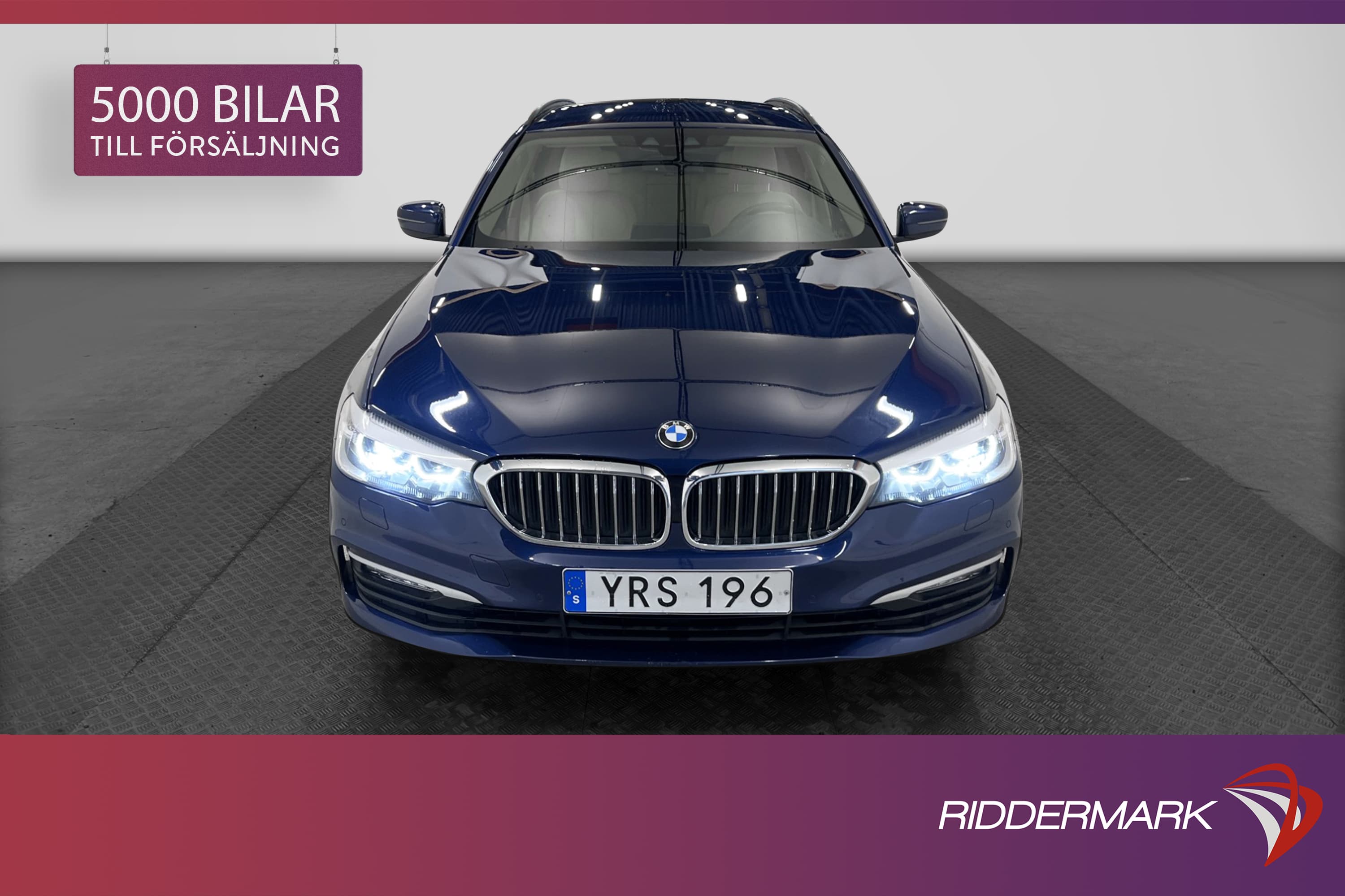 Begagnad BMW 520d xDrive 190hk 2018 YRS196 | Riddermark Bil