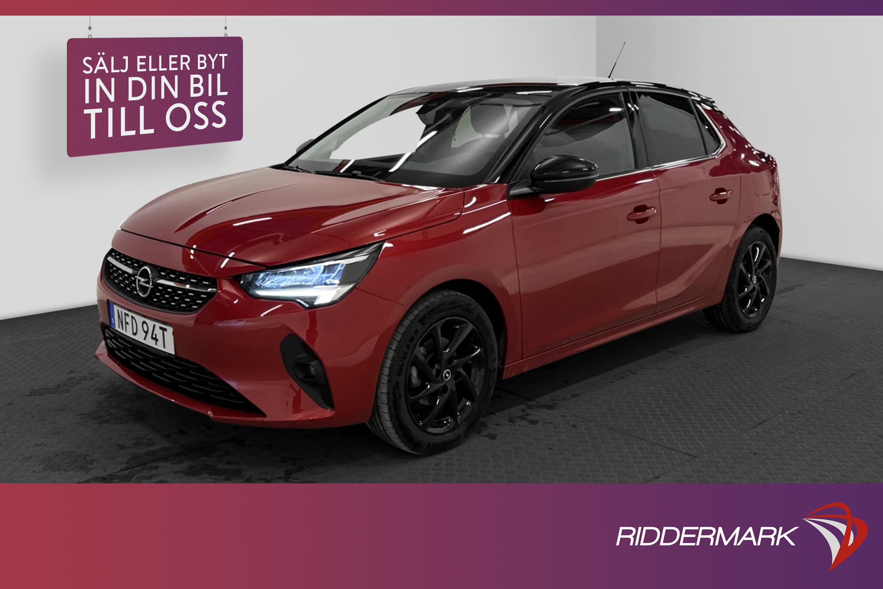 Begagnad Opel Corsa 1.2 75hk 2020 NFD94T | Riddermark Bil