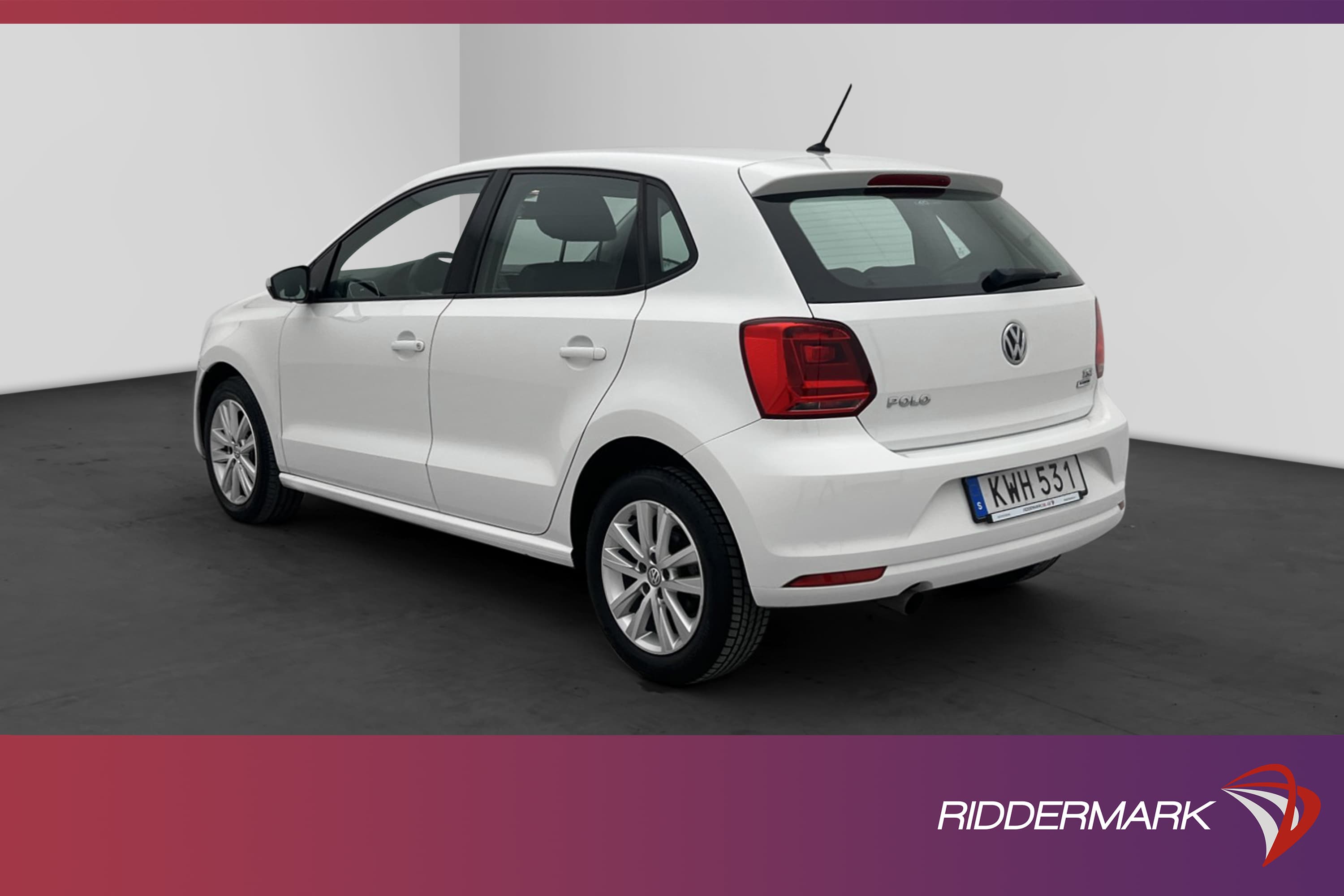 Begagnad Volkswagen Polo 1.2 TSI 90hk 2016 KWH531 | Riddermark Bil