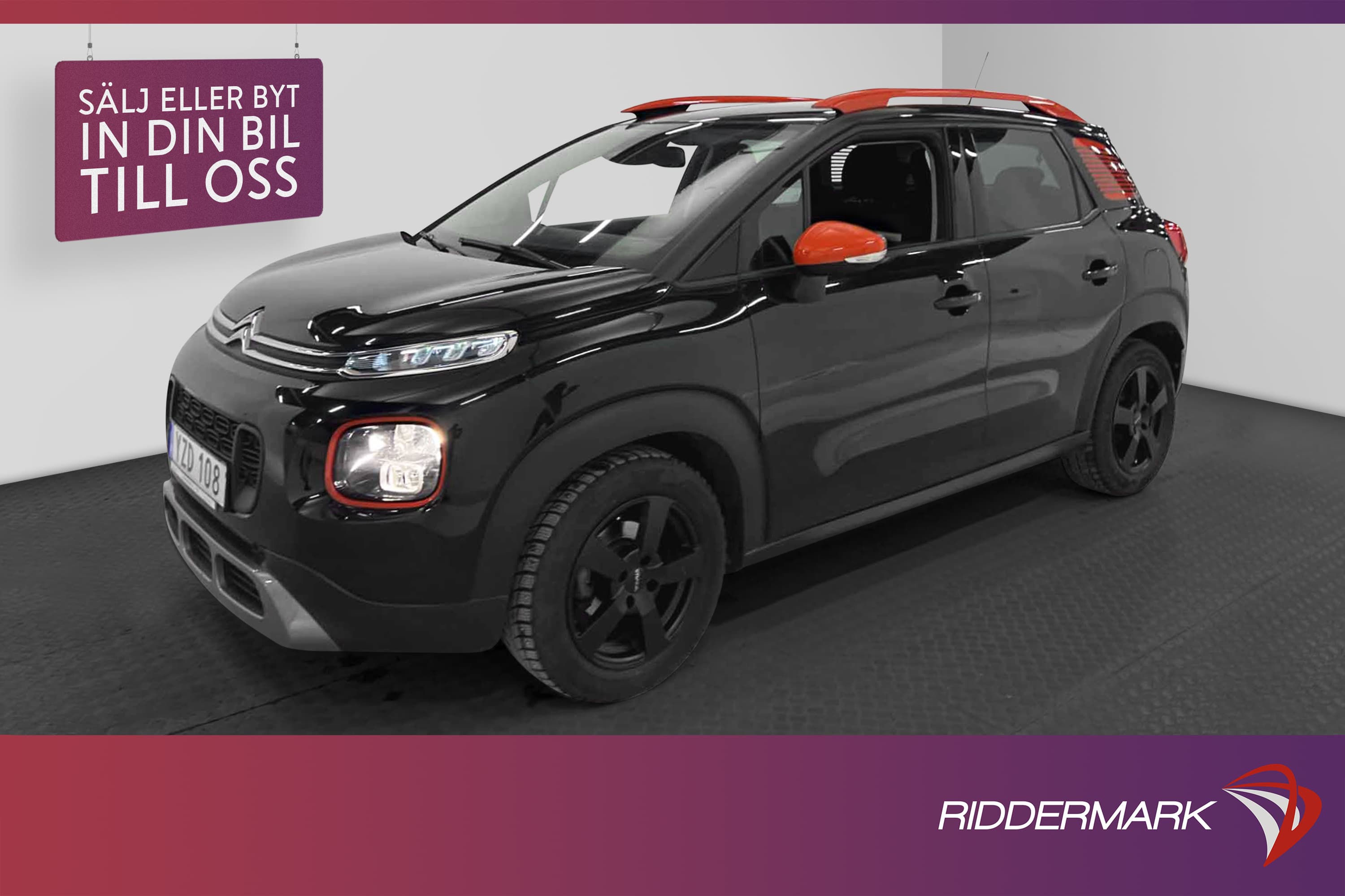 Begagnad Citroën C3 Aircross 82hk 2018 YZD108 | Riddermark Bil