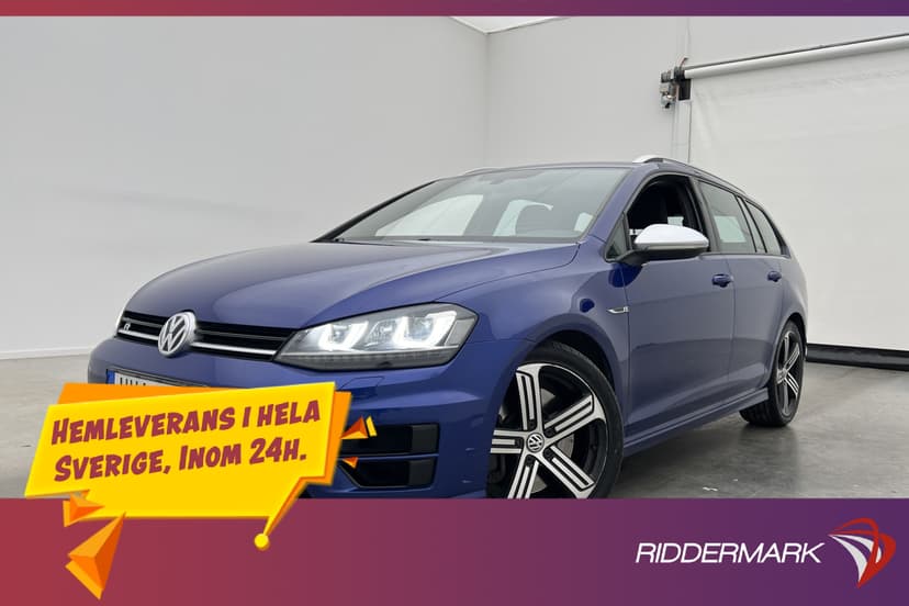 Begagnad Volkswagen Golf Sportscombi R 4M 2016 HUA800 | Riddermark Bil