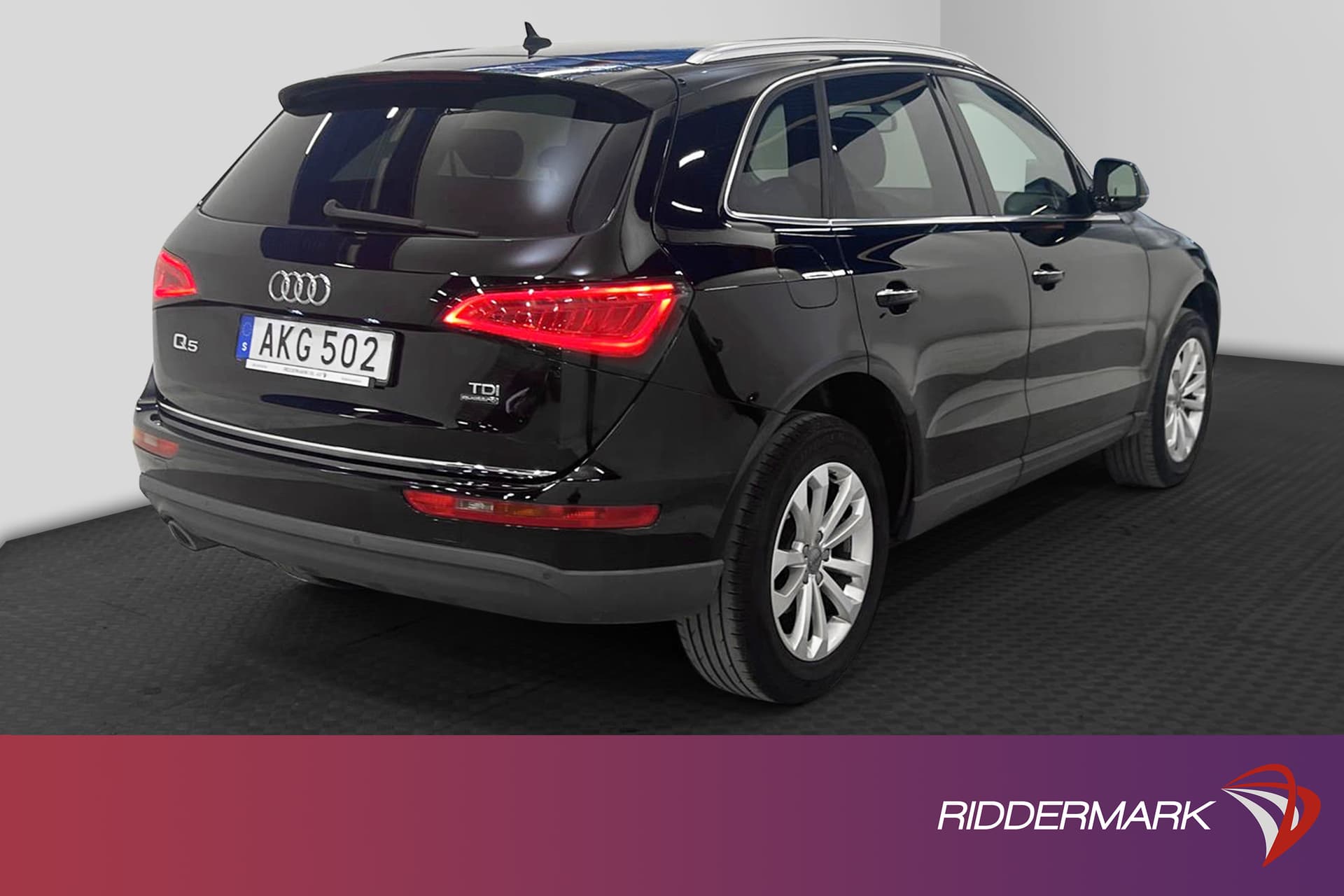 Begagnad Audi Q5 2.0 TDI Quattro 190hk 2016 AKG502 | Riddermark Bil