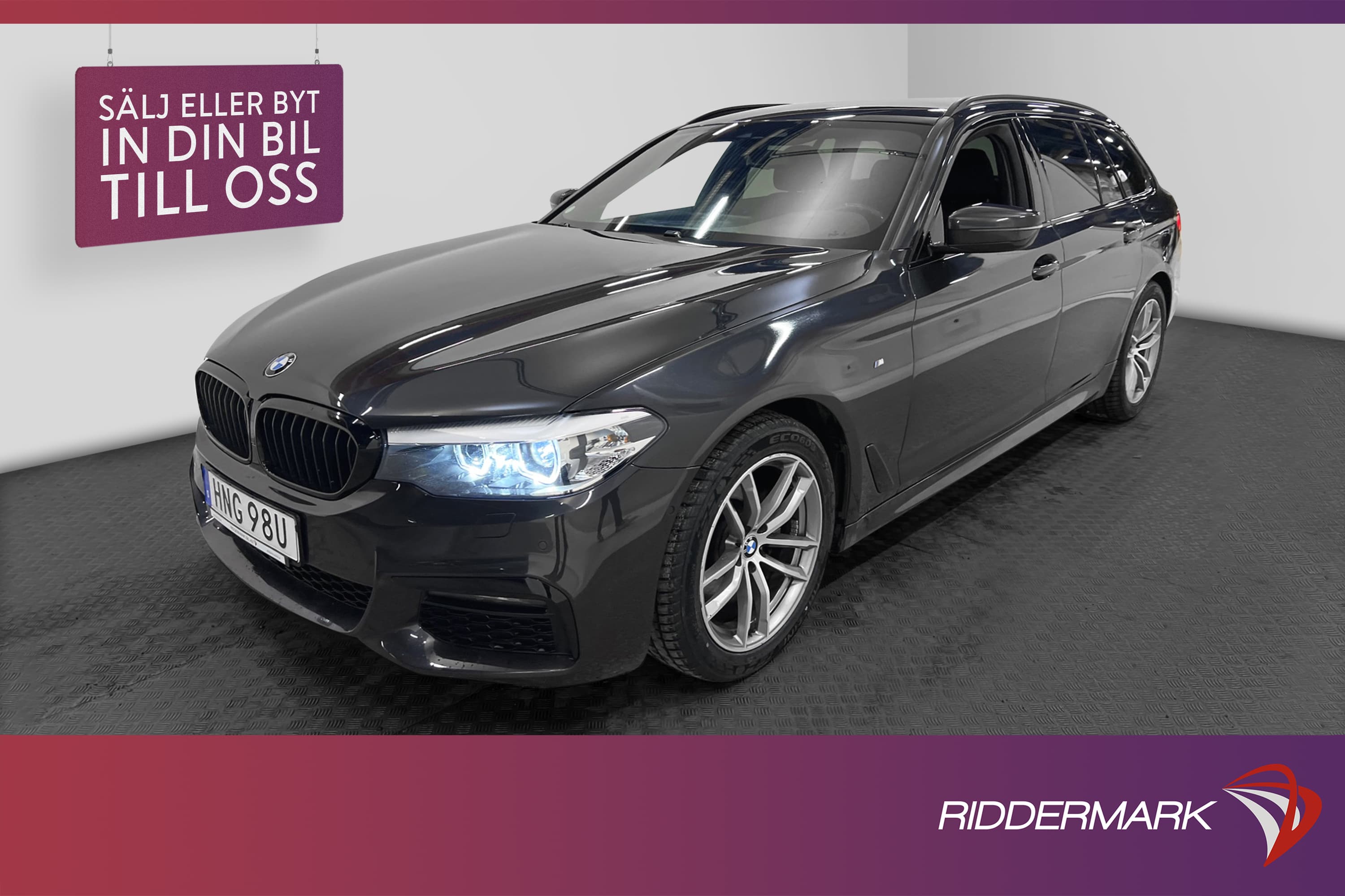 Begagnad BMW 520 d xDrive 190hk 2020 HNG98U | Riddermark Bil