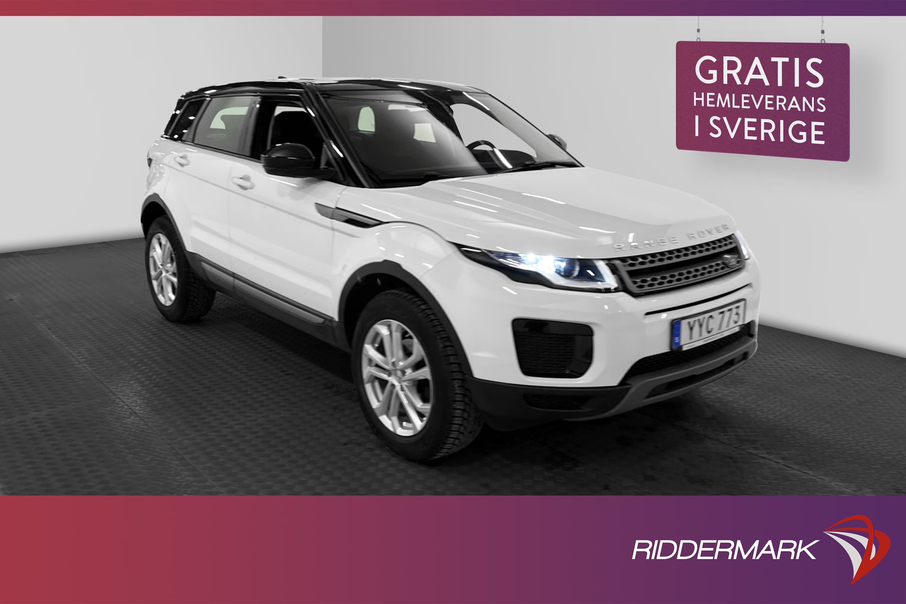 Begagnad Land Rover Range Rover Evoque 2.0 eD4 2018 | Riddermark Bil