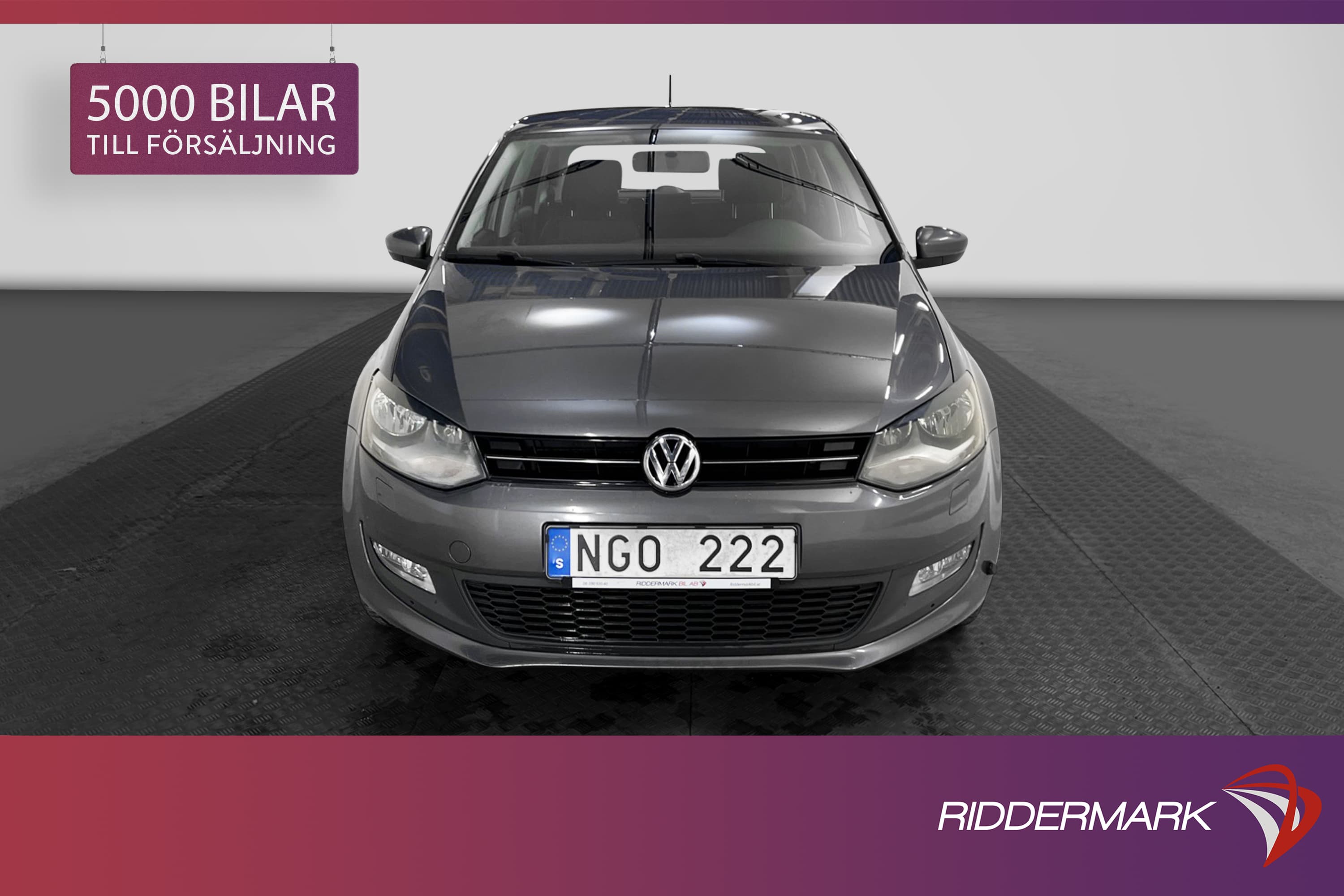 Begagnad Volkswagen Polo 1.2 TSI 90hk 2013 NGO222 | Riddermark Bil