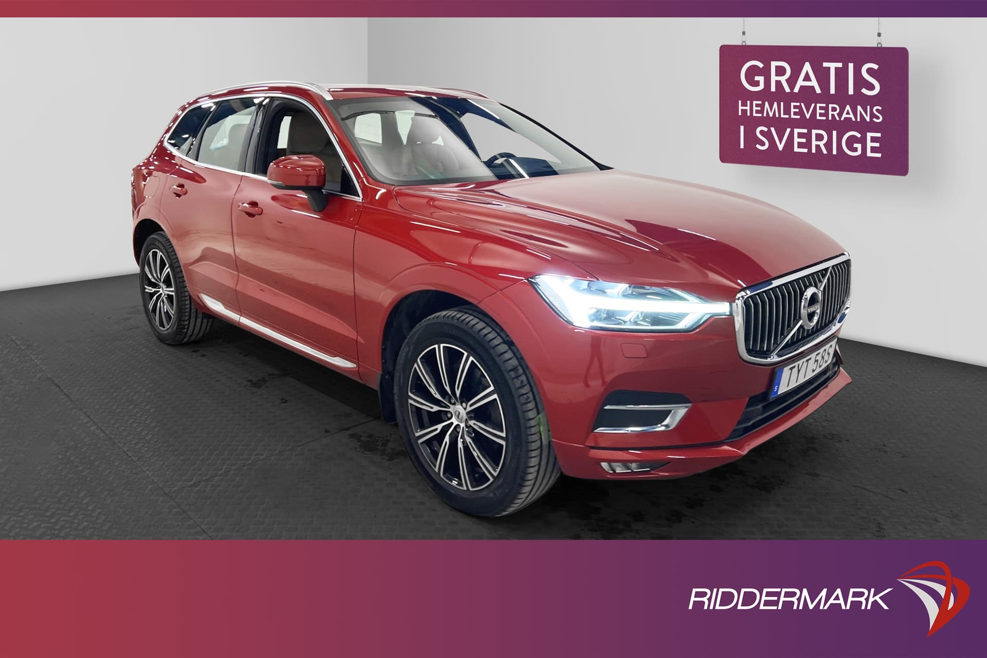 Begagnad Volvo XC60 D4 AWD 190hk 2019 TYT58S | Riddermark Bil
