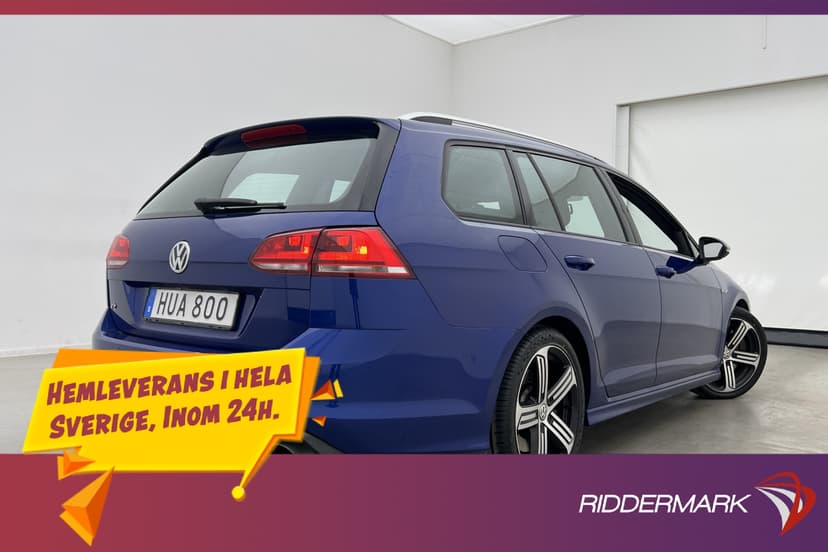 Begagnad Volkswagen Golf Sportscombi R 4M 2016 HUA800 | Riddermark Bil