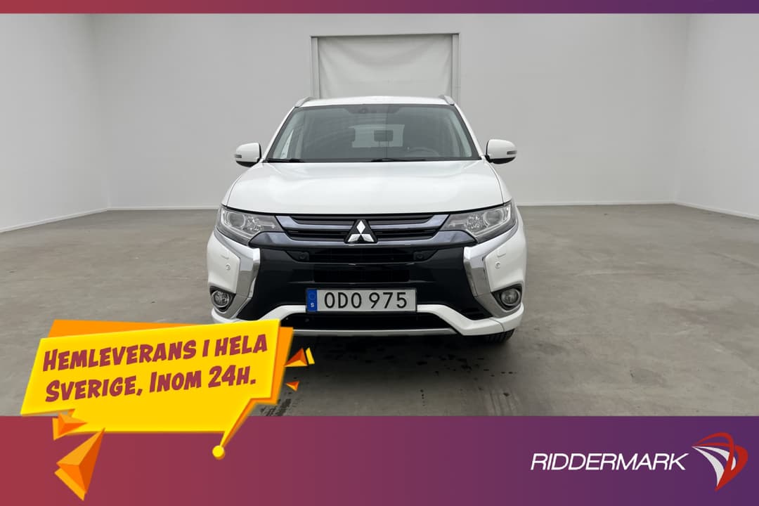 Begagnad Mitsubishi Outlander PHEV 4WD 203hk 2016 | Riddermark Bil