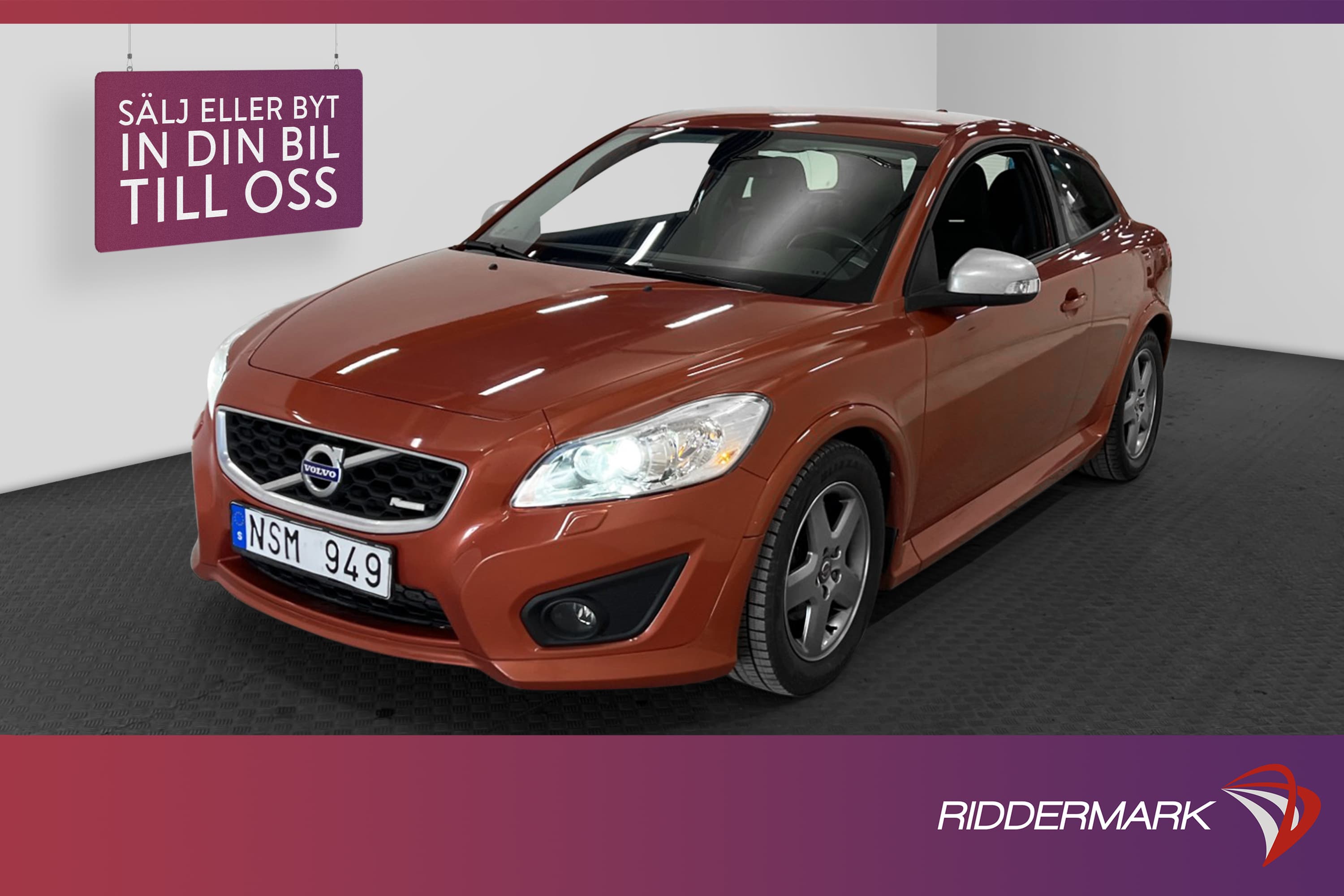 Begagnad Volvo C30 D2 115hk 2011 NSM949 | Riddermark Bil