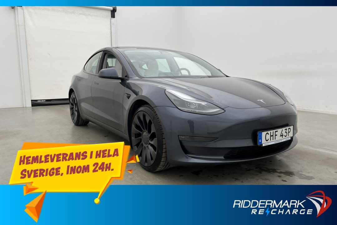 Begagnad Tesla Model 3 2021 CHF43P | Riddermark Bil