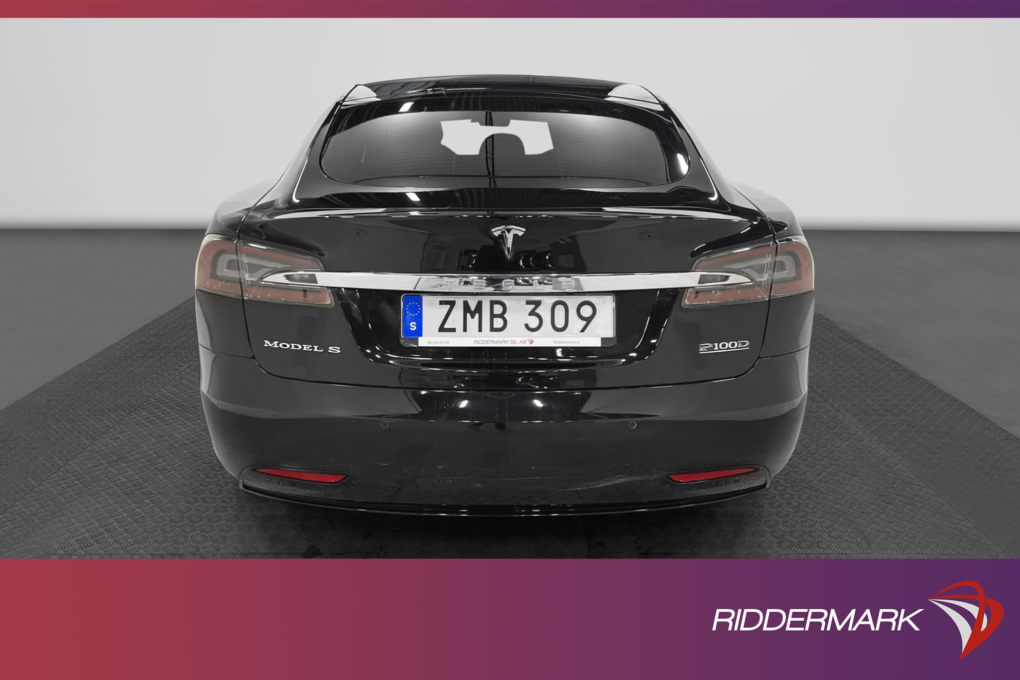 Begagnad Tesla Model S P100D 761hk 2018 ZMB309 | Riddermark Bil