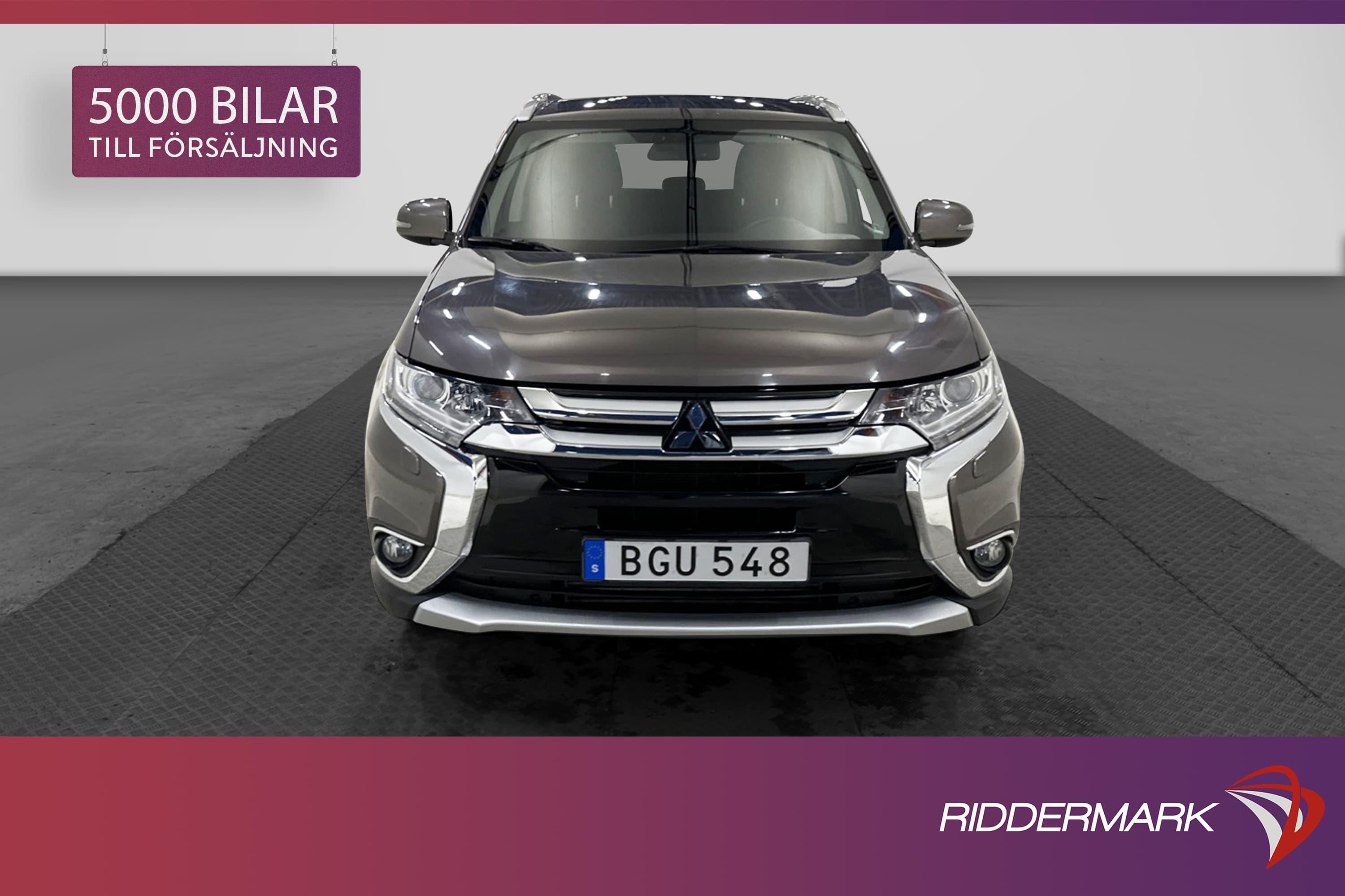 Begagnad Mitsubishi Outlander 2017 BGU548 | Riddermark Bil