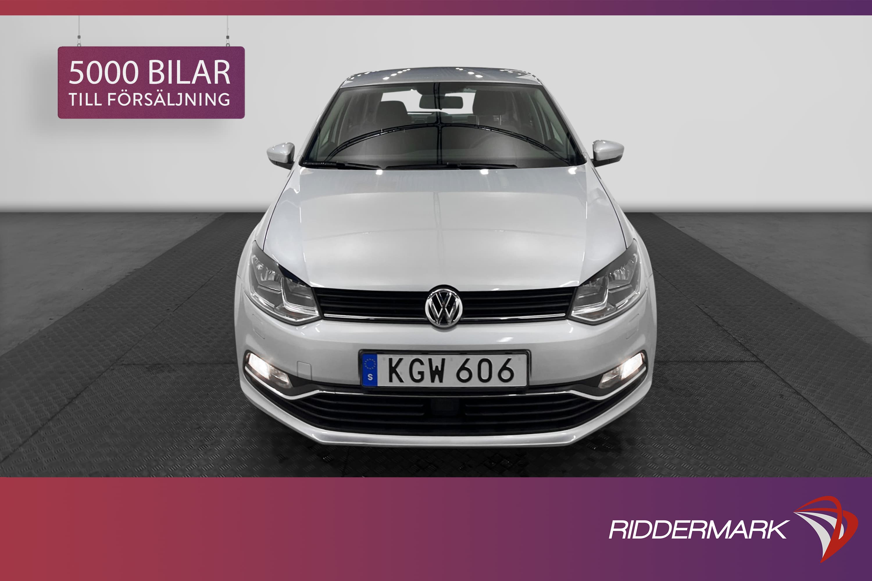 Begagnad Volkswagen Polo 1.2 TSI 90hk 2017 KGW606 | Riddermark Bil