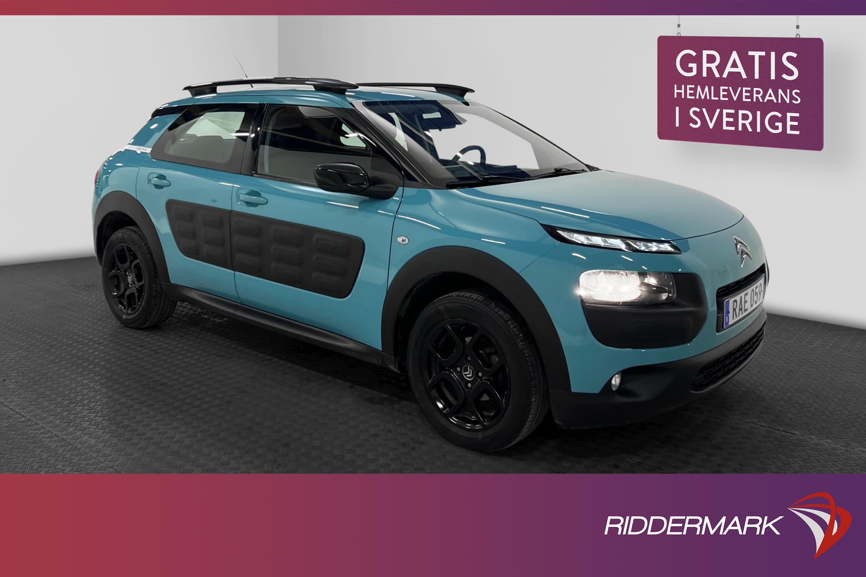 Begagnad Citroën C4 Cactus 1.2 PureTech 82hk 2017 | Riddermark Bil