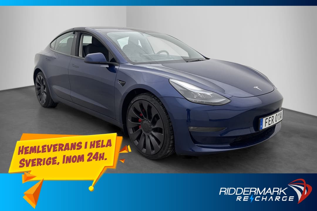 Begagnad Tesla Model 3 2023 FER01A | Riddermark Bil