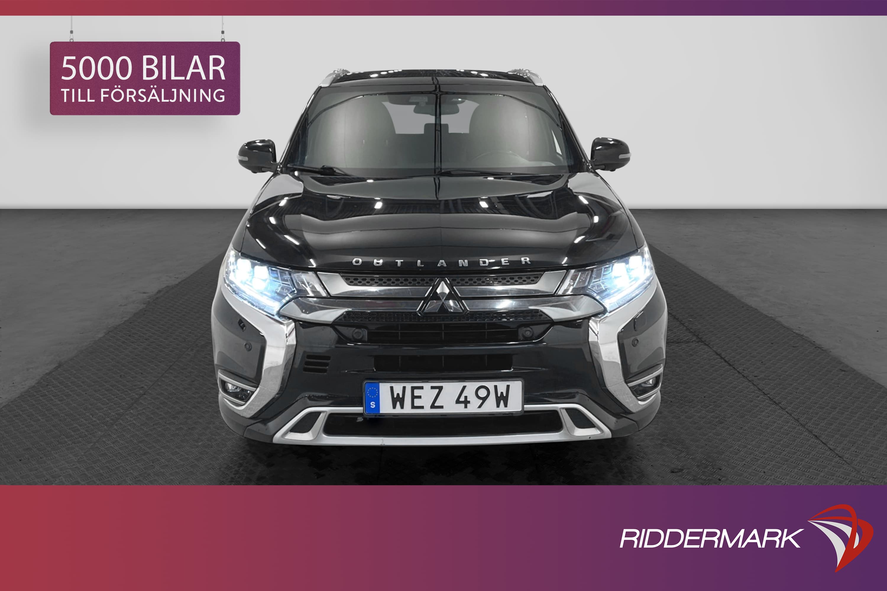 Begagnad Mitsubishi Outlander P-HEV 4WD 230hk 2020 | Riddermark Bil
