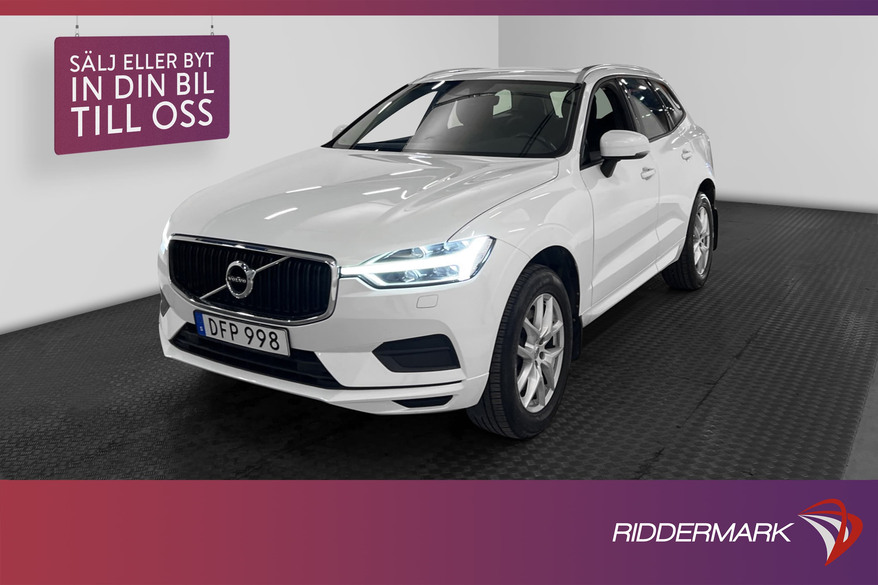 Begagnad Volvo XC60 D4 AWD 2019 DFP998 | Riddermark Bil