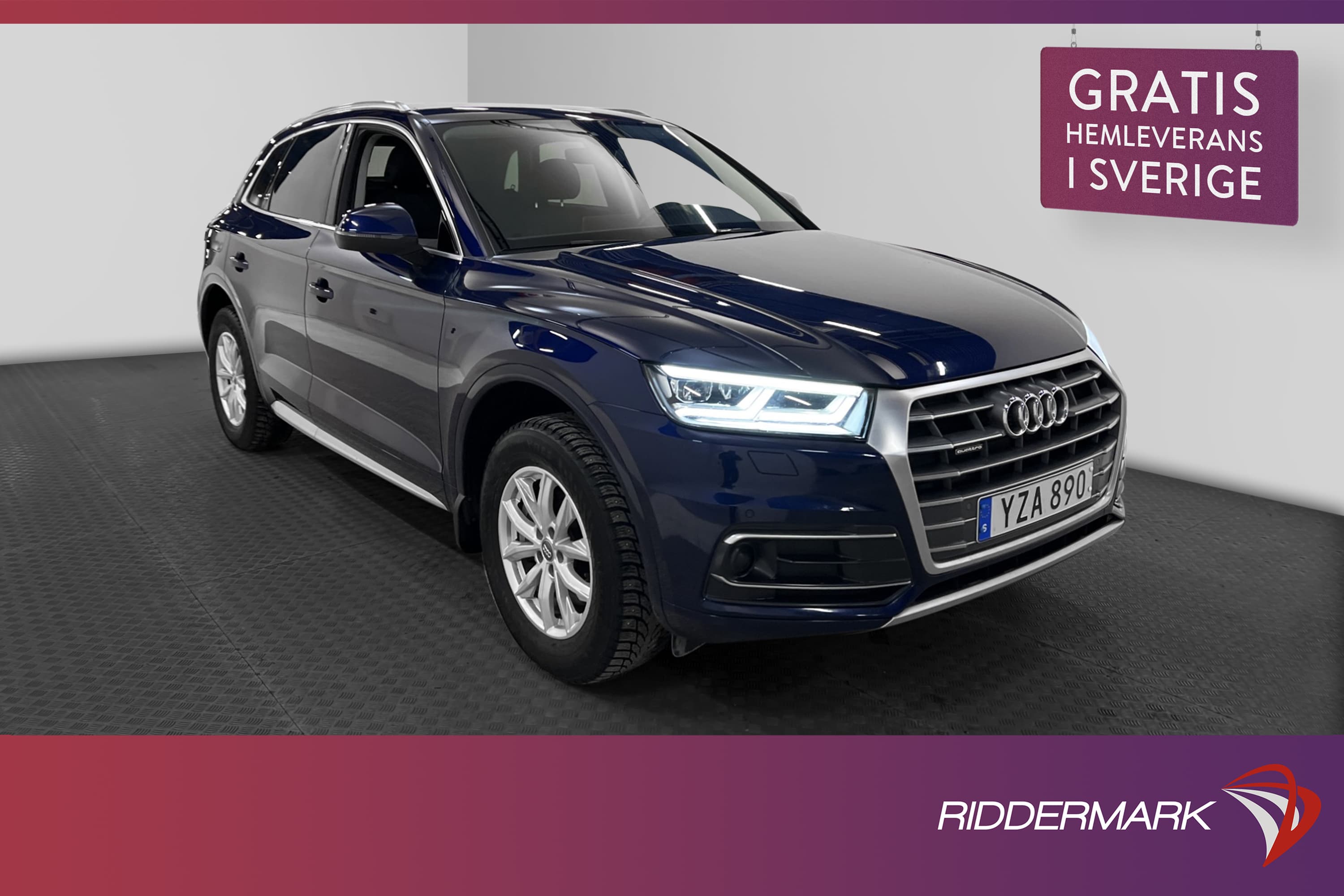 Begagnad Audi Q5 TFSI Q 252hk 2018 YZA890 | Riddermark Bil