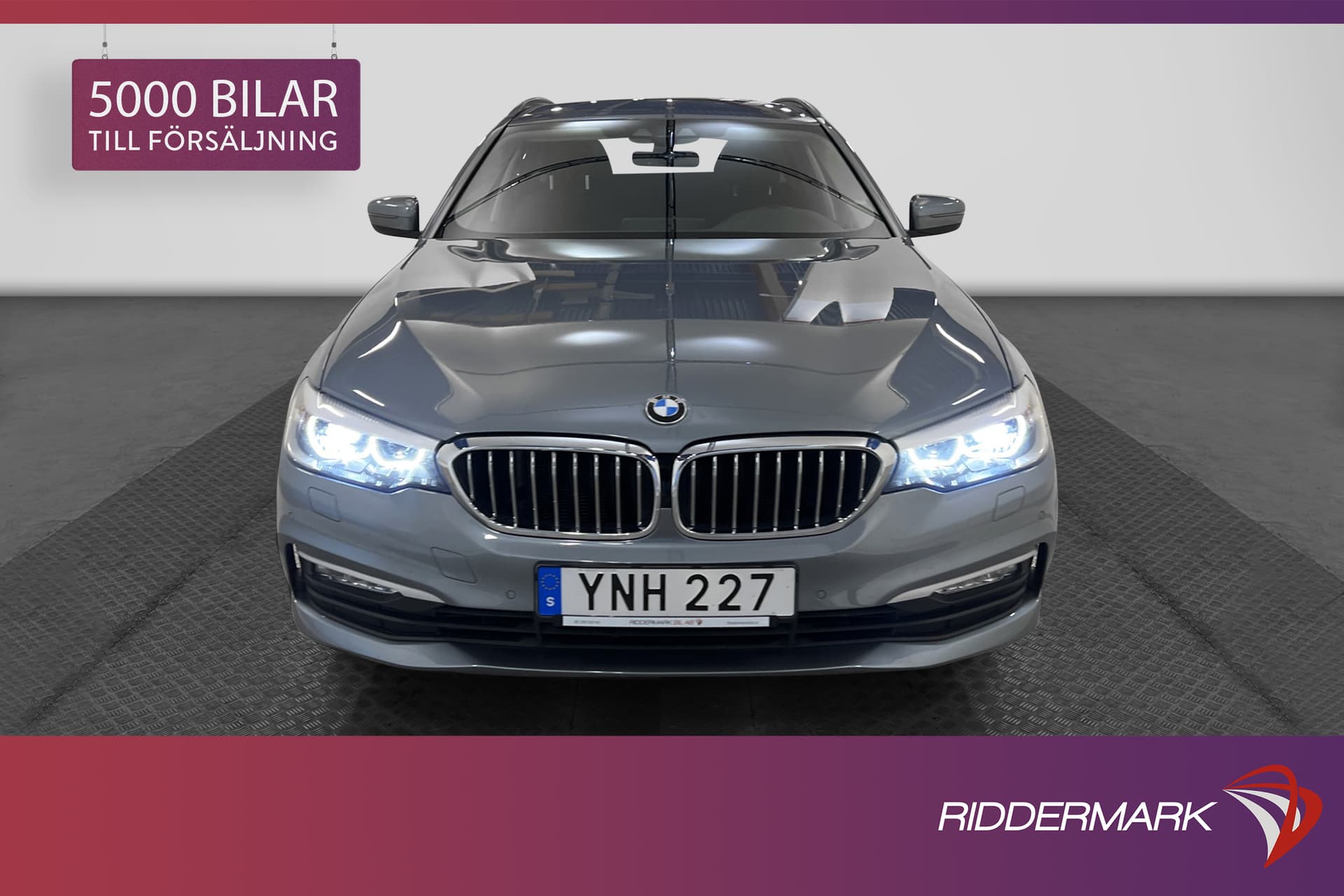 Begagnad BMW 520 d xDrive Touring 190hk 2018 YNH227 | Riddermark Bil