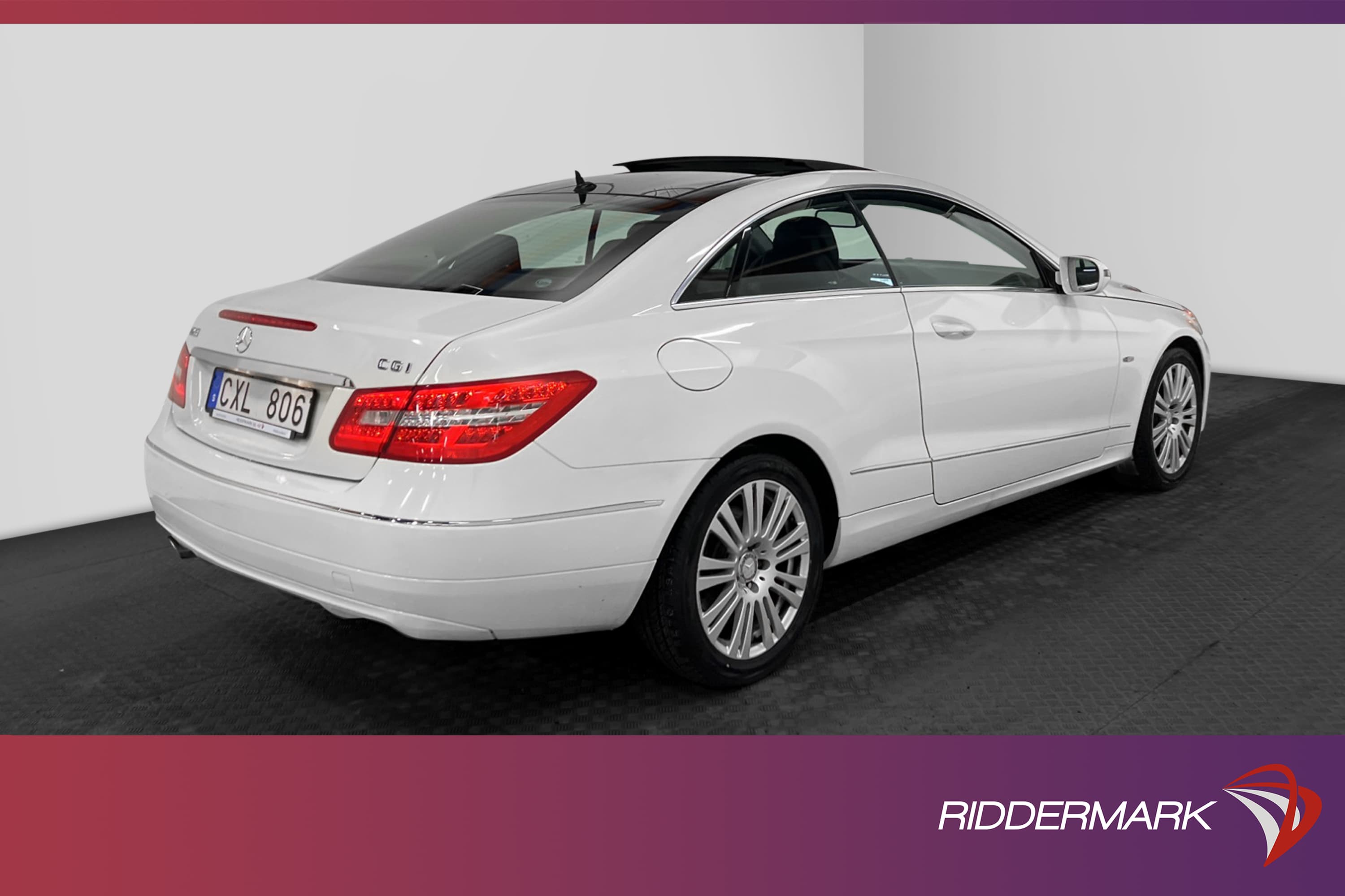 Begagnad Mercedes-Benz E-Klass Coupé 204hk 5G-Tronic | Riddermark Bil