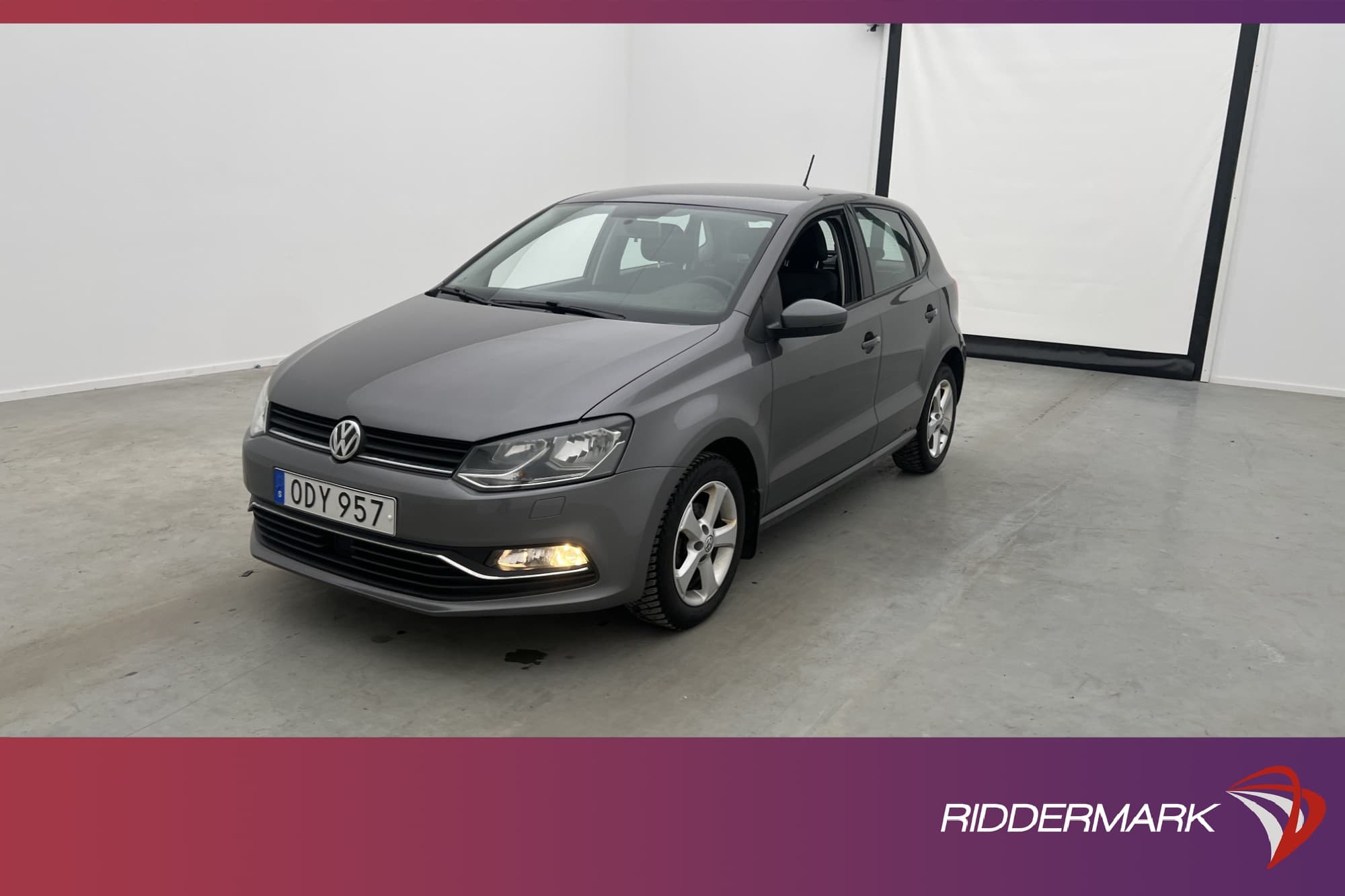 Begagnad Volkswagen Polo 1.2 TSI 90hk 2017 ODY957 | Riddermark Bil