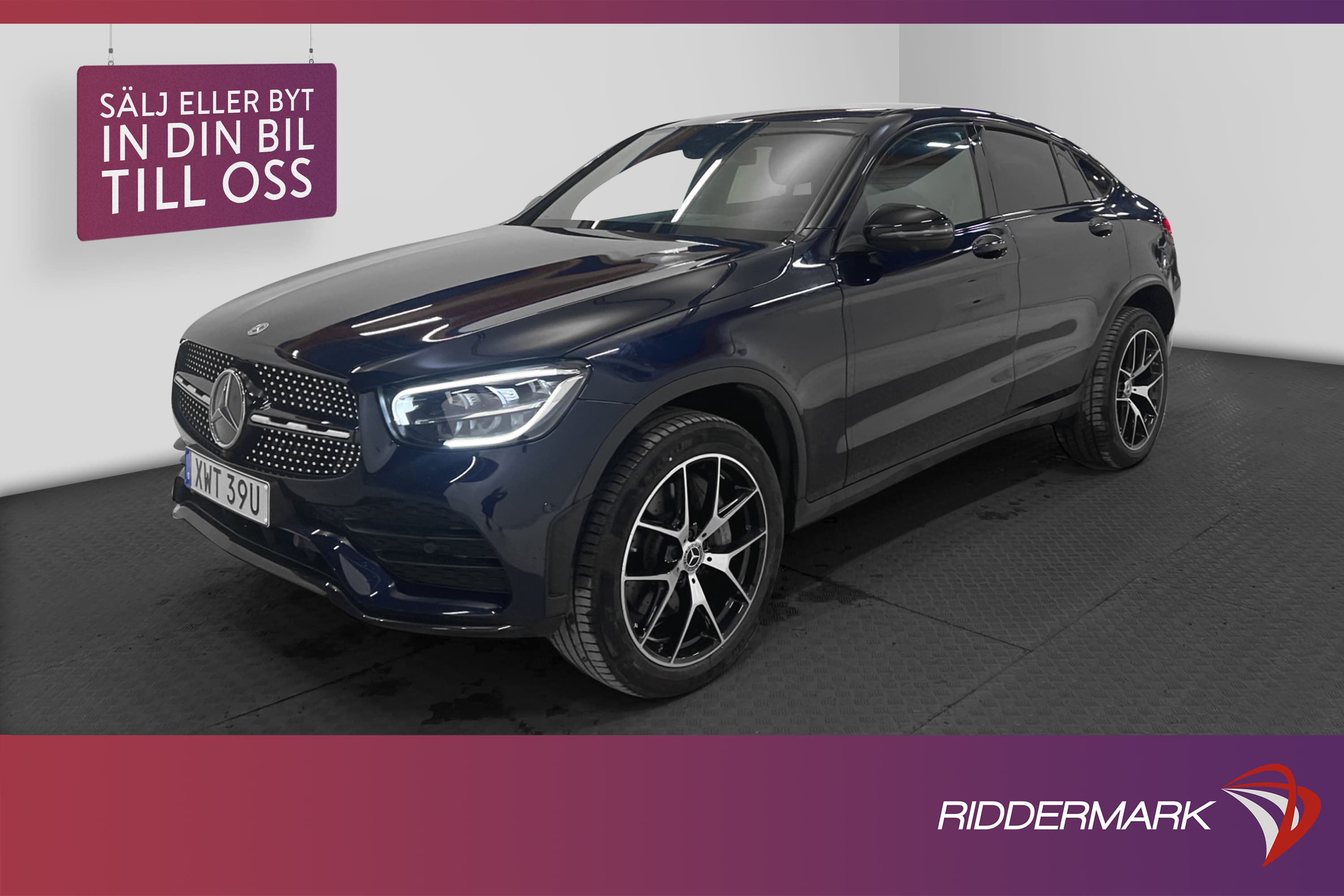 Begagnad Mercedes-Benz GLC 300 4M 306hk 2022 XWT39U | Riddermark Bil