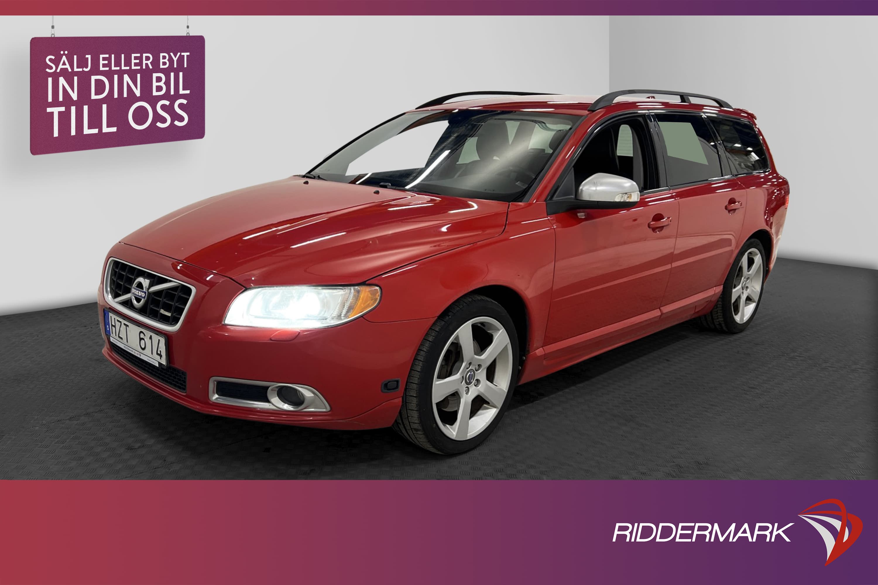 Begagnad Volvo V70 2.5T 231hk 2011 HZT614 | Riddermark Bil