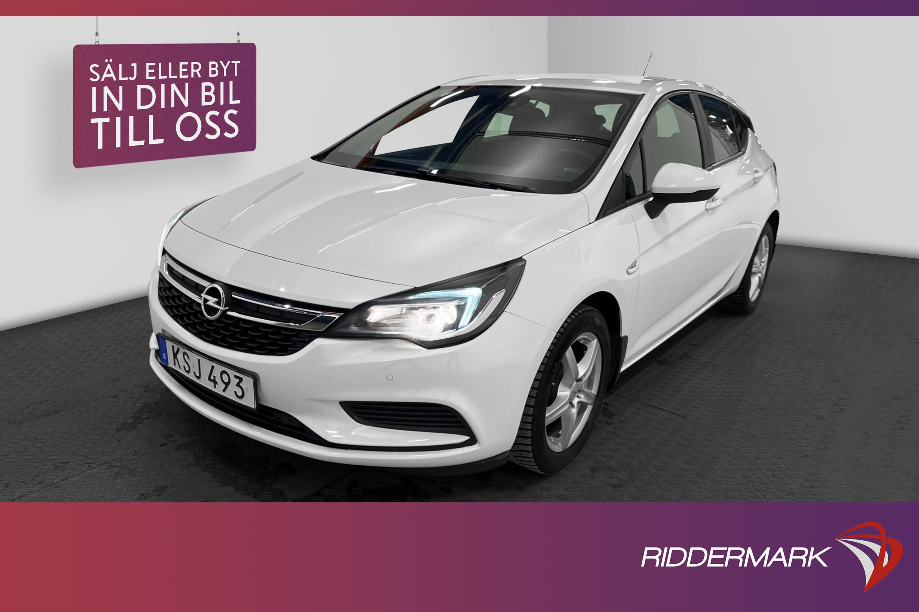 Begagnad Opel Astra CDTI 110hk 2016 KSJ493 | Riddermark Bil