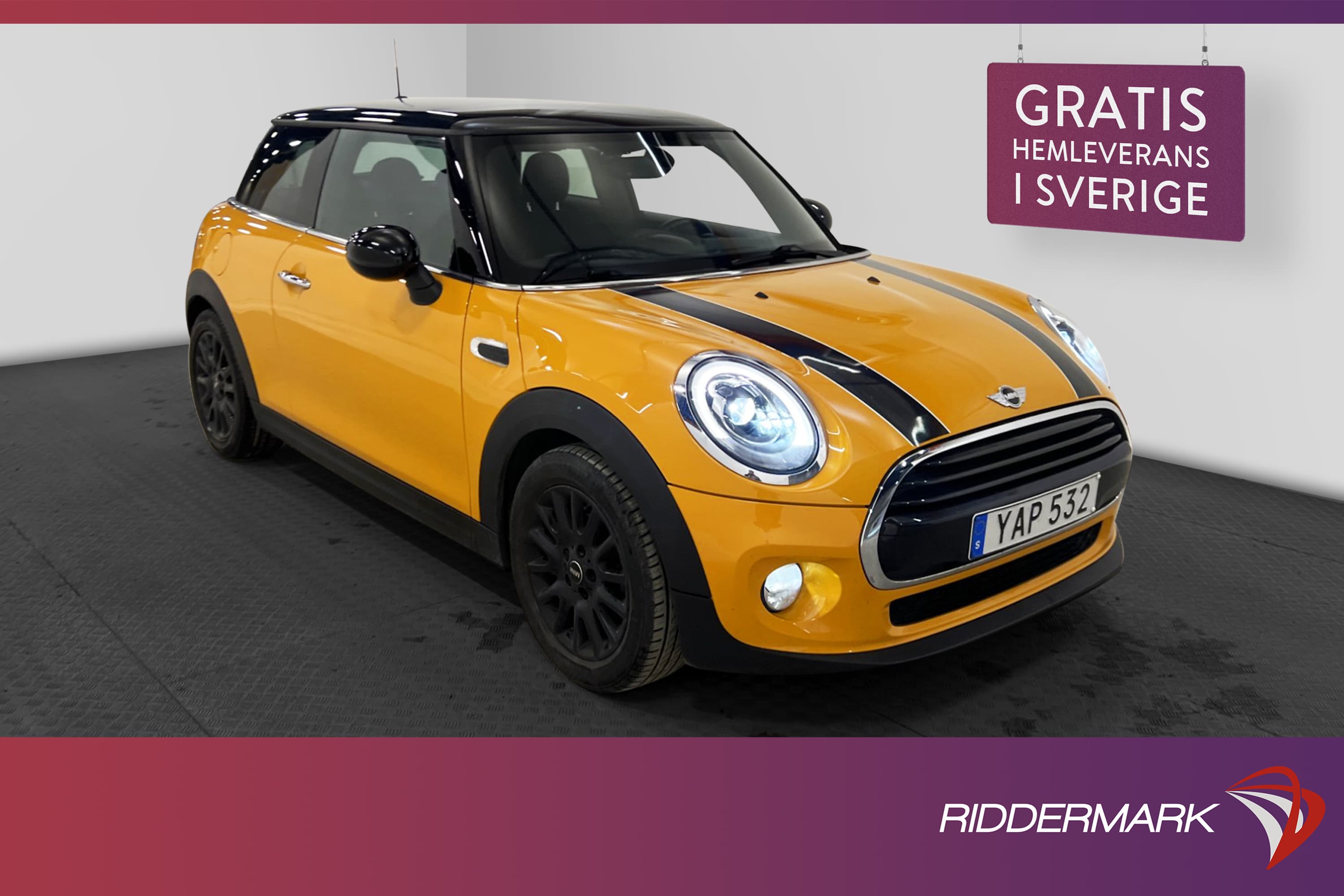 Begagnad MINI Cooper 3-d 136hk 2016 YAP532 | Riddermark Bil