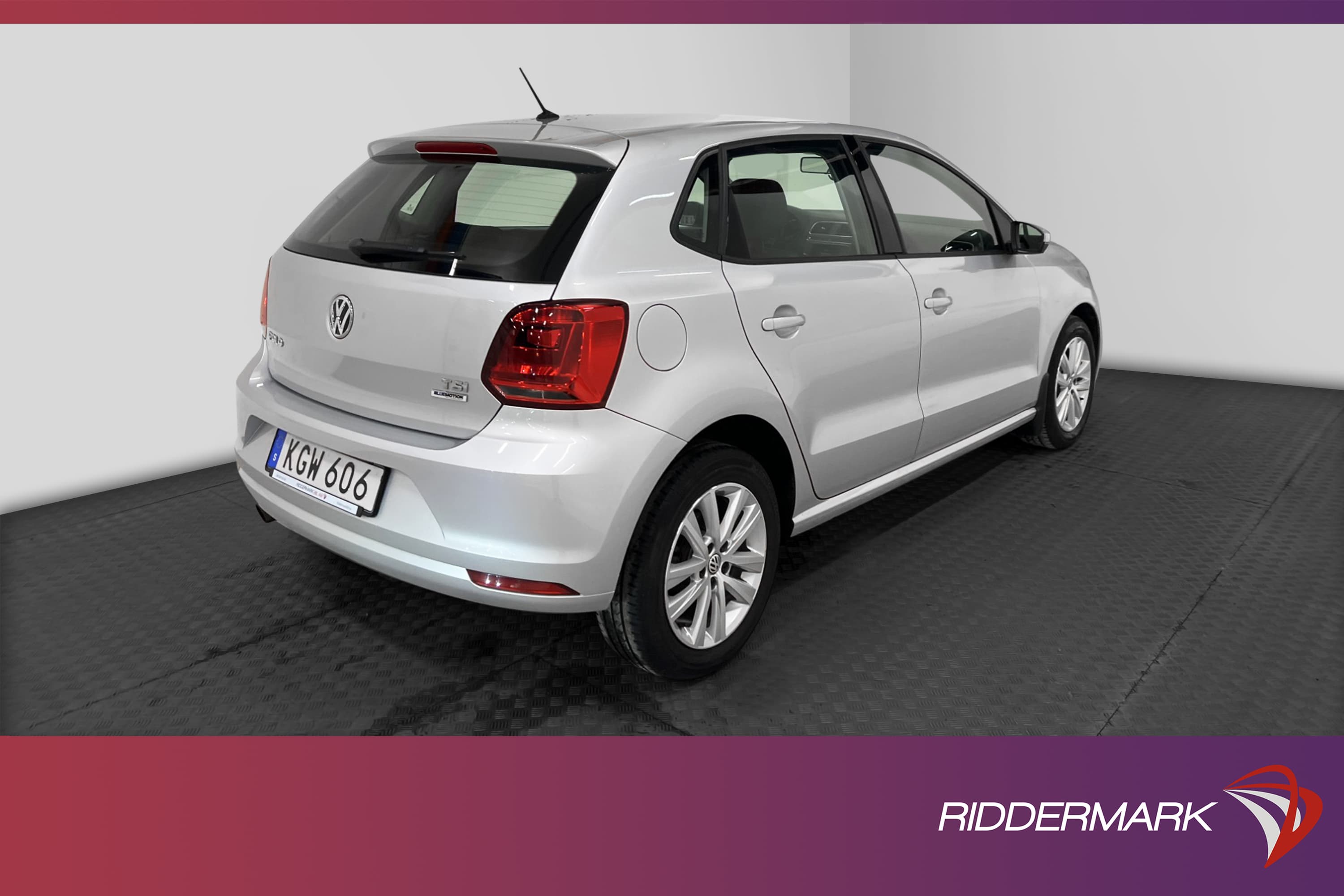 Begagnad Volkswagen Polo 1.2 TSI 90hk 2017 KGW606 | Riddermark Bil