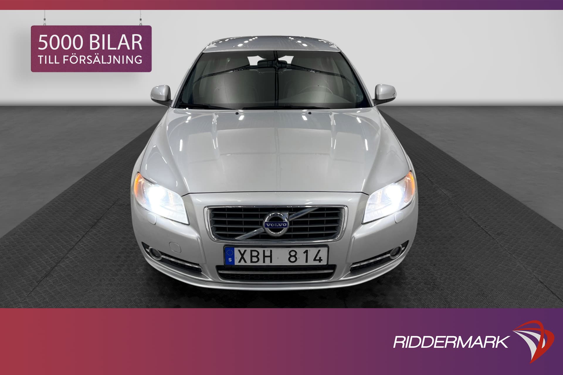 Begagnad Volvo S80 2.5T Flexifuel 2010 XBH814 | Riddermark Bil